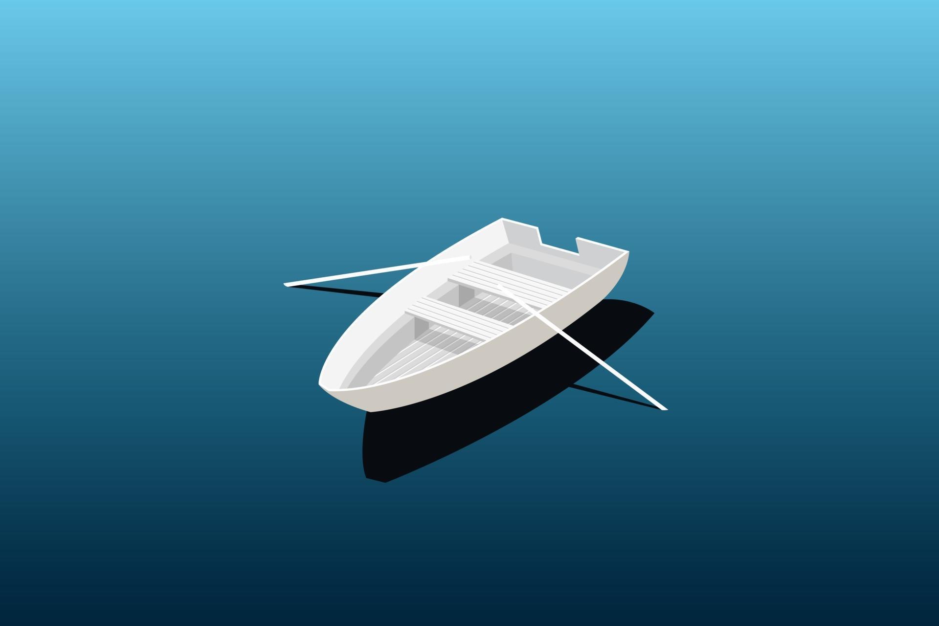 Sea landscape background vector design illustration 2099794 Vector Art ...