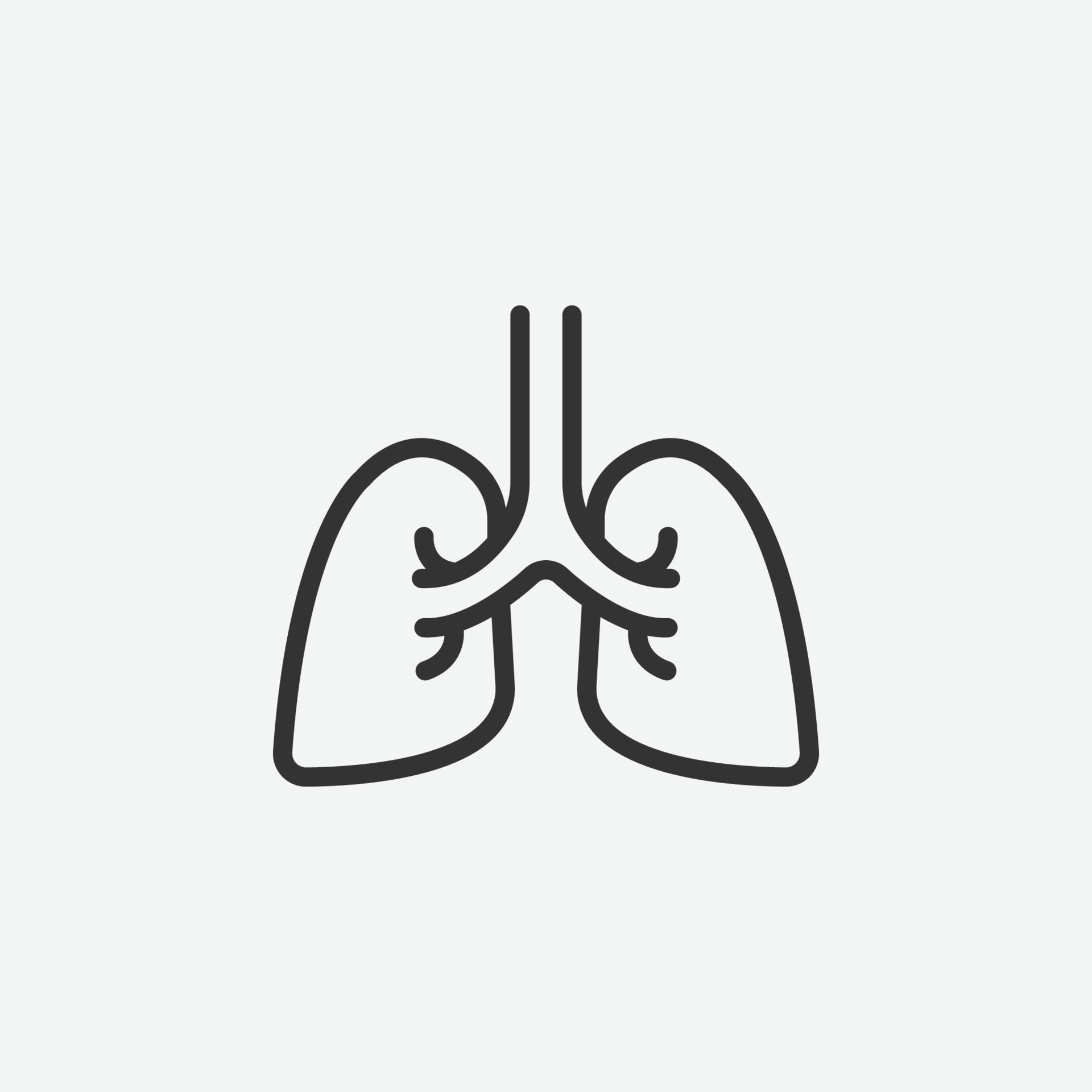 Lungs Outline Vector Art Icons And Graphics For Free Download