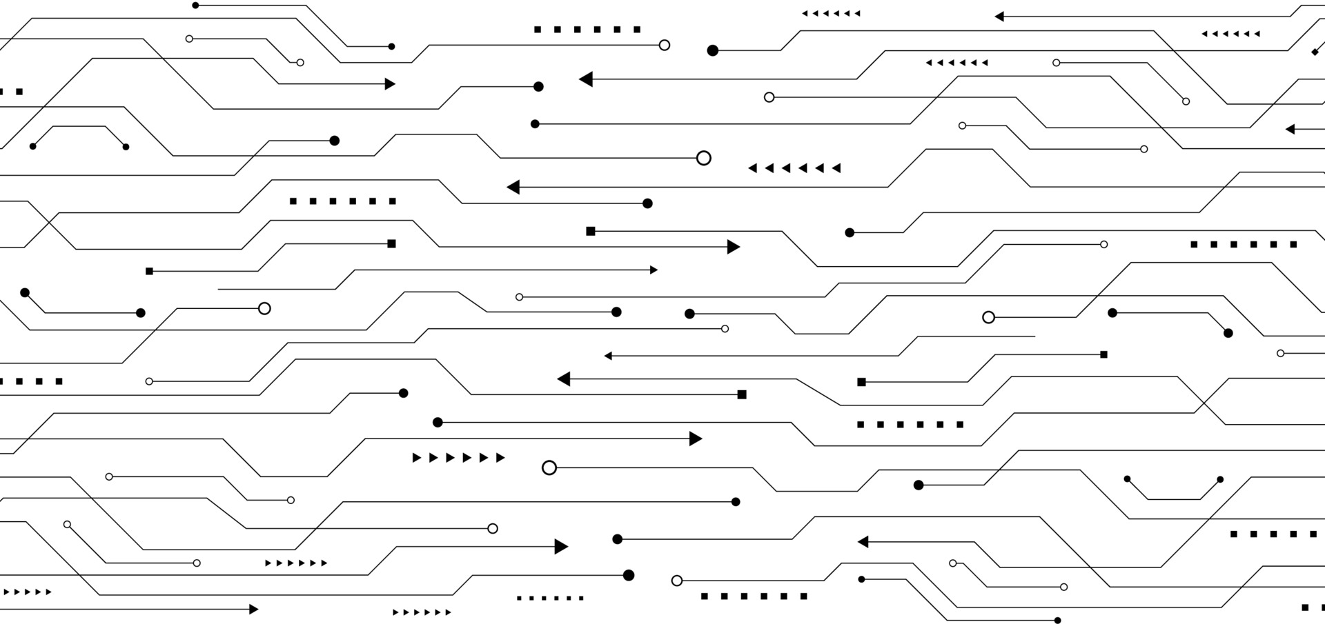 Abstract pattern black line circuit board on white background technology concept 2104384 Vector ...