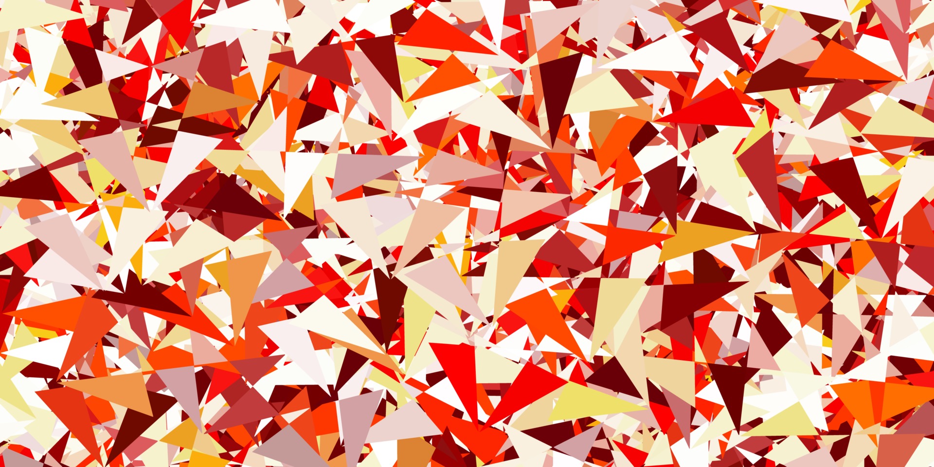 Light Orange Vector Backdrop With Triangles Lines 2104817 Vector Art At Vecteezy