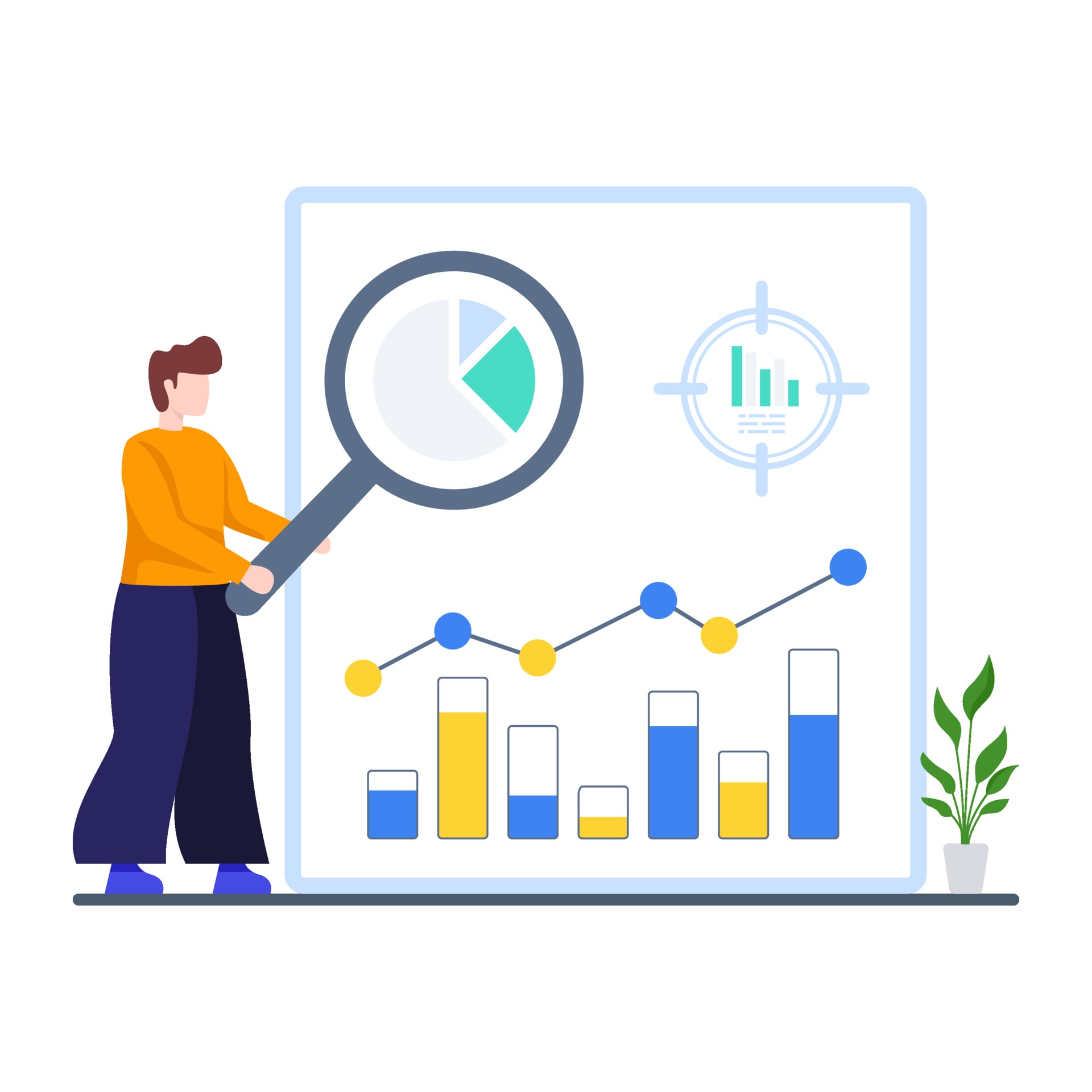 Predictive Analysis Process Concept 2108135 Vector Art at Vecteezy