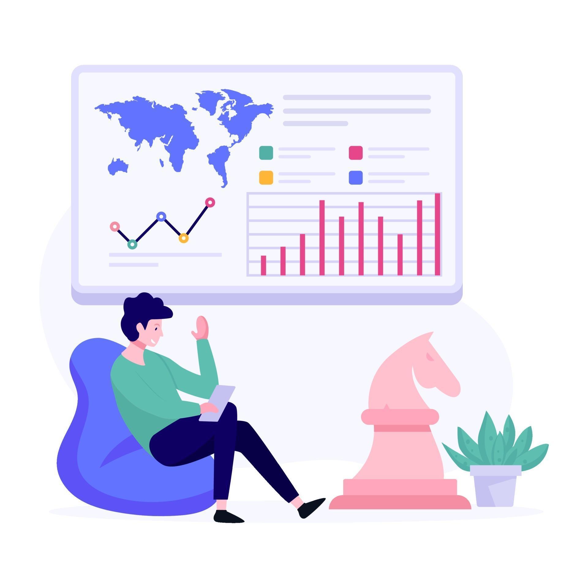 Data Assembling Manager Concept 2111147 Vector Art at Vecteezy