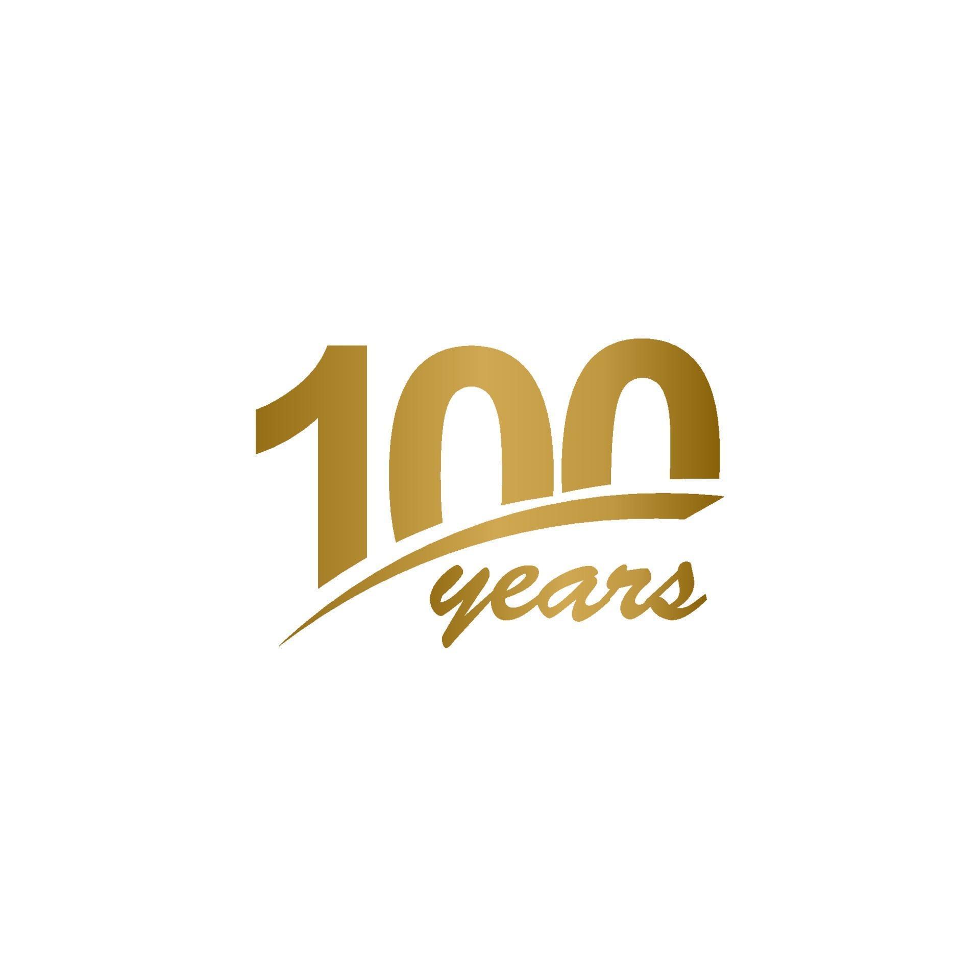 100 Years Anniversary elegant Gold Line Celebration Vector Template ... 100 Years Anniversary elegant Gold Line Celebration Vector Template ...