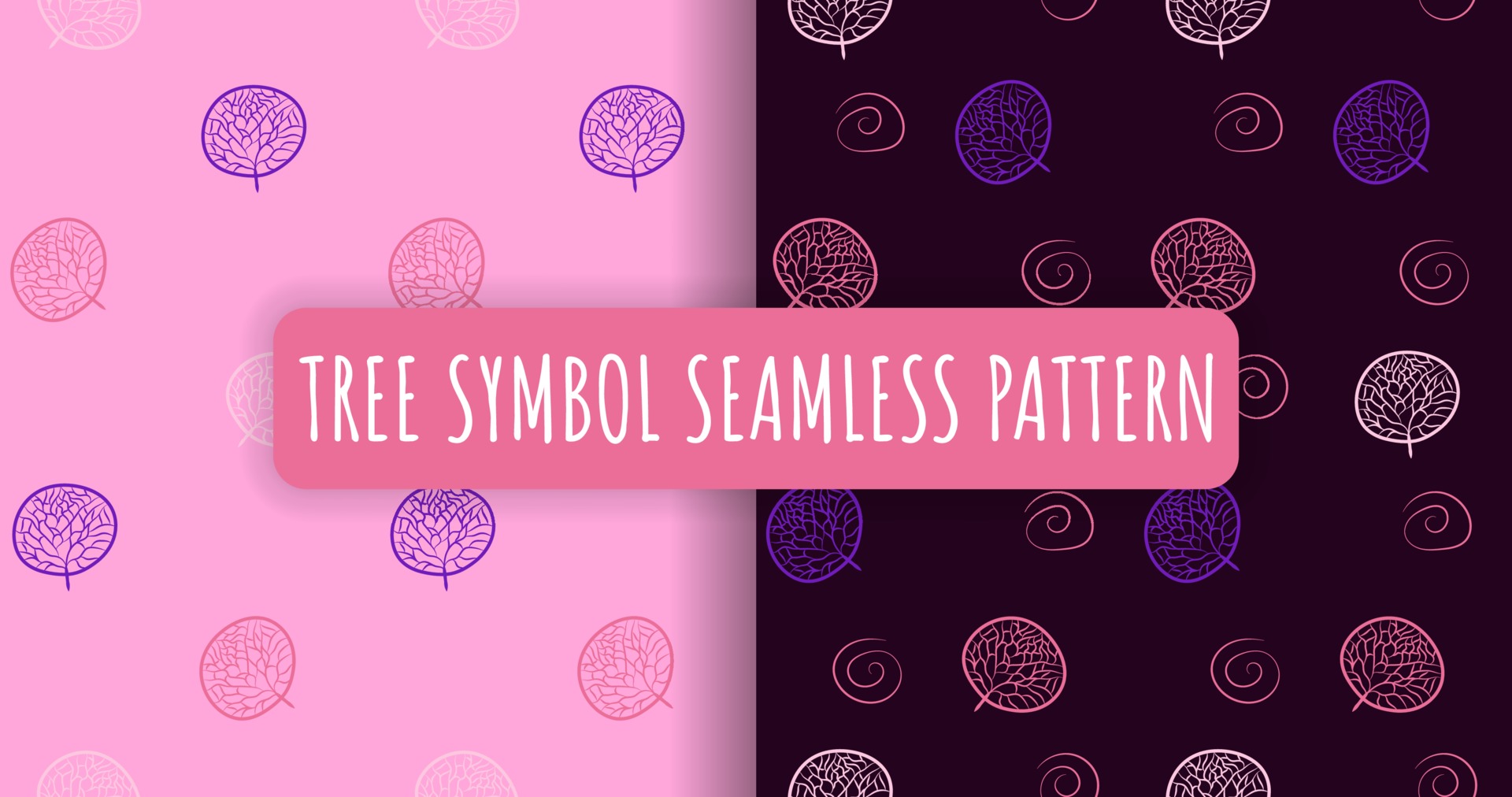 Hand drawn Trees Seamless Pattern 2128357 Vector Art at Vecteezy