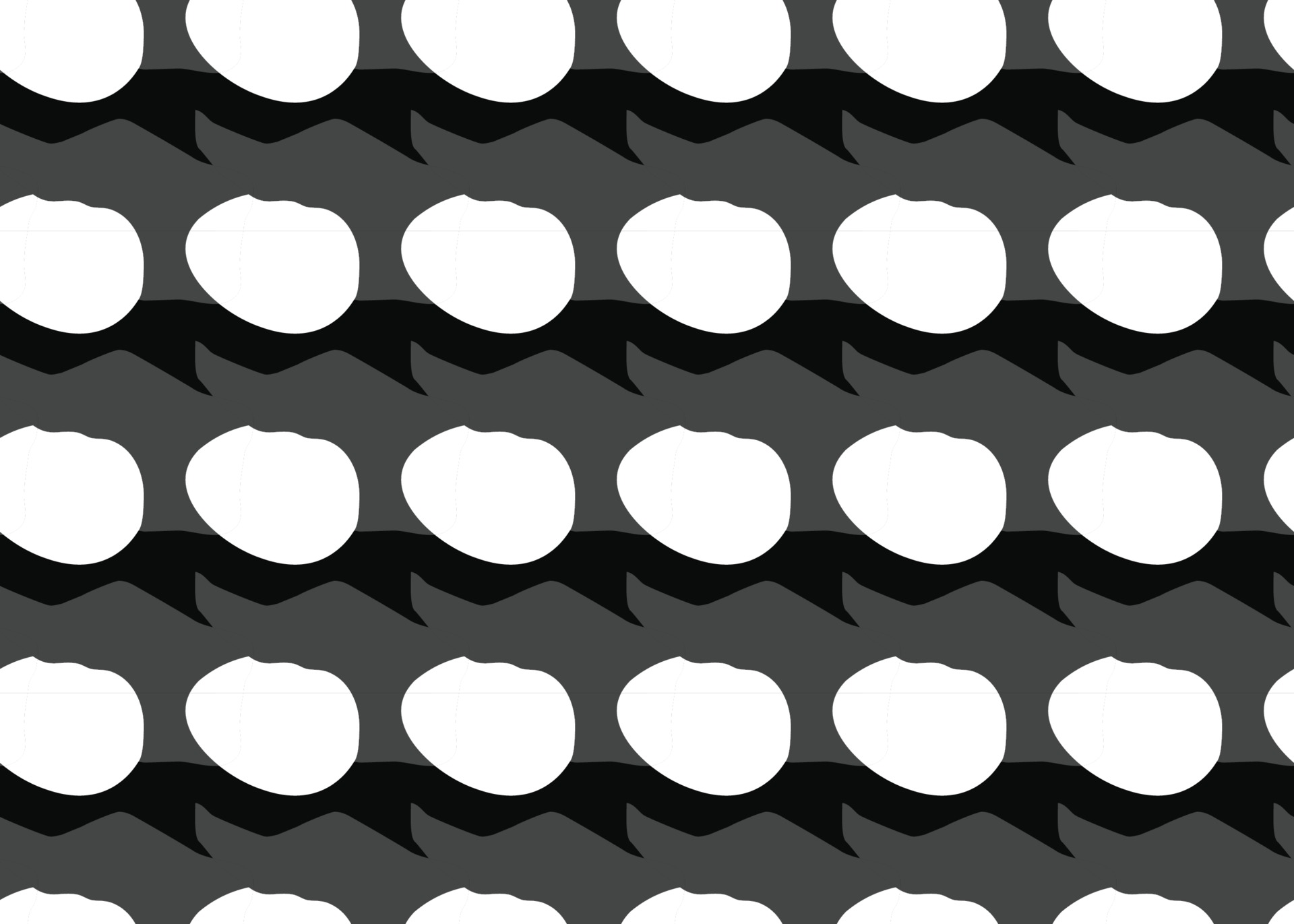 Hand drawn, black, grey, white colors shapes seamless pattern 2129902 ...