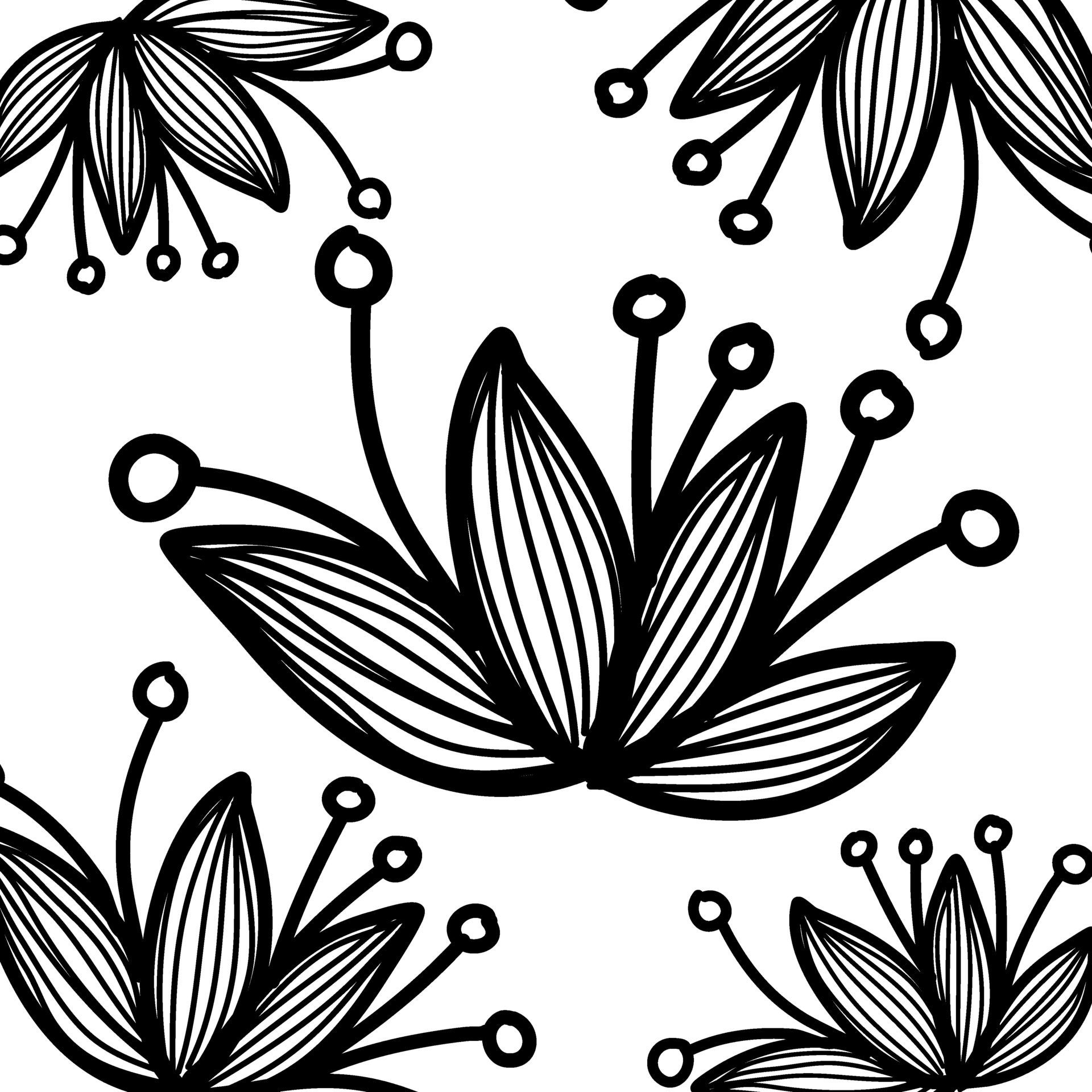 Leaf Pattern Vector 2130253 Vector Art at Vecteezy