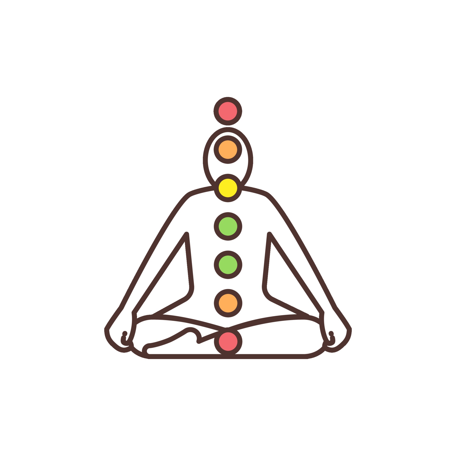 Chakra system RGB color icon 2132773 Vector Art at Vecteezy Chakra system RGB color icon 2132773 Vector Art at Vecteezy