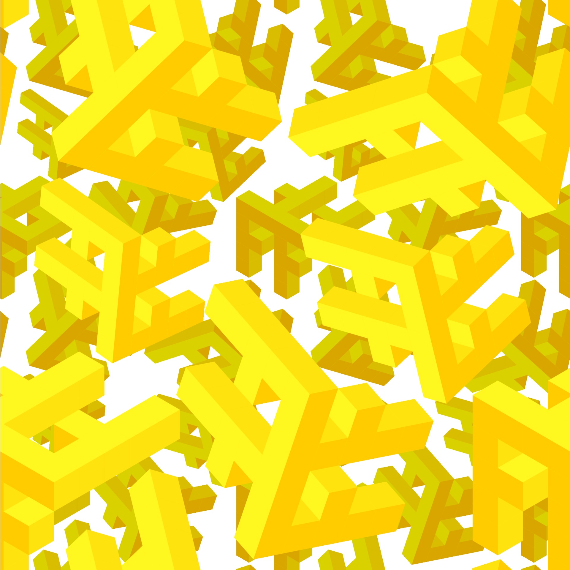 3d perspective repeat object pattern design 2139163 Vector Art at Vecteezy