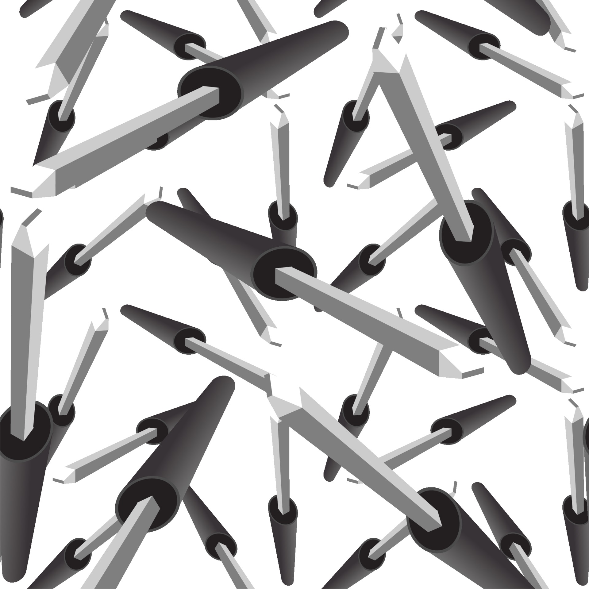 3d perspective repeat object pattern design 2140744 Vector Art at Vecteezy