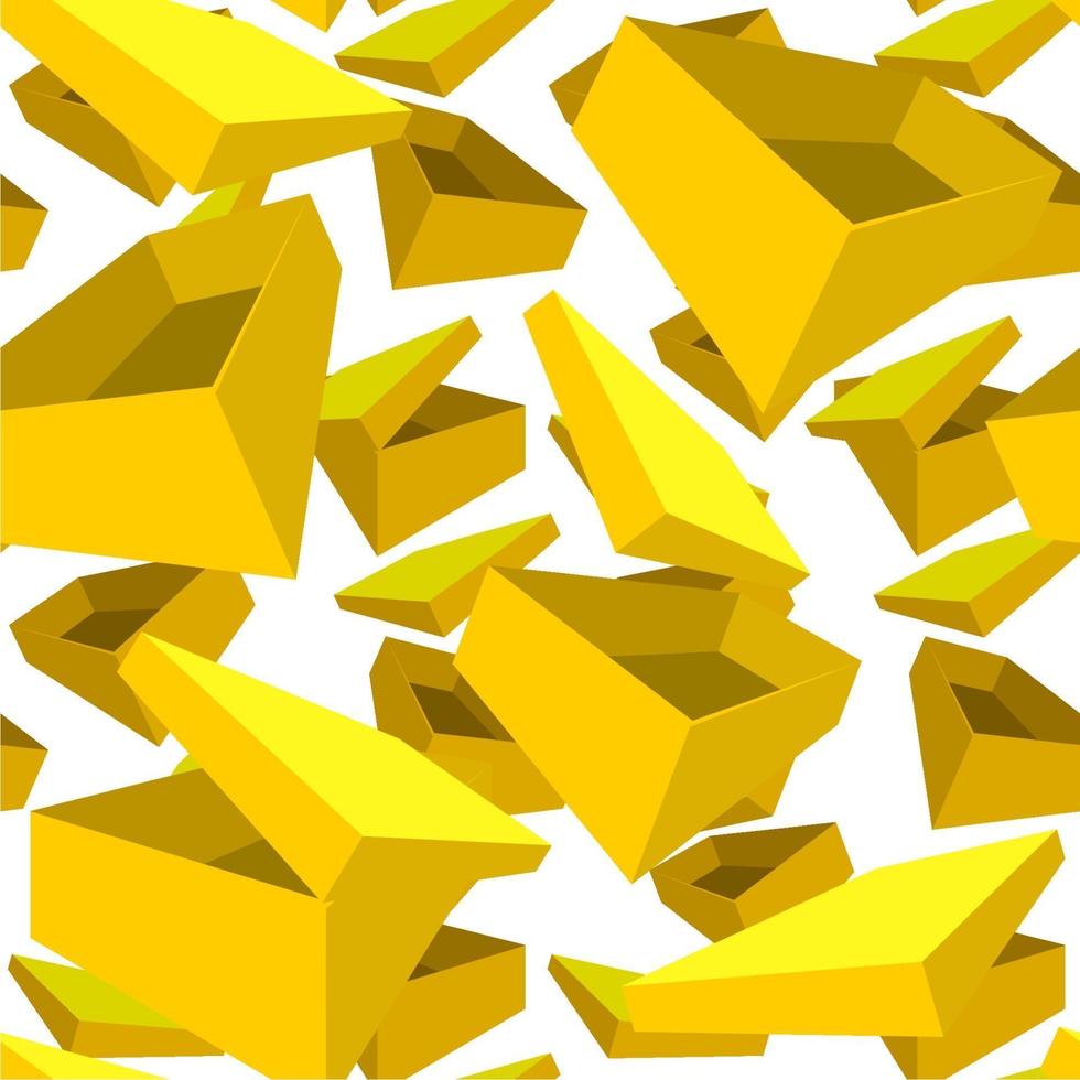 3d Perspective Repeat Object Pattern Design 2140777 Vector Art At Vecteezy