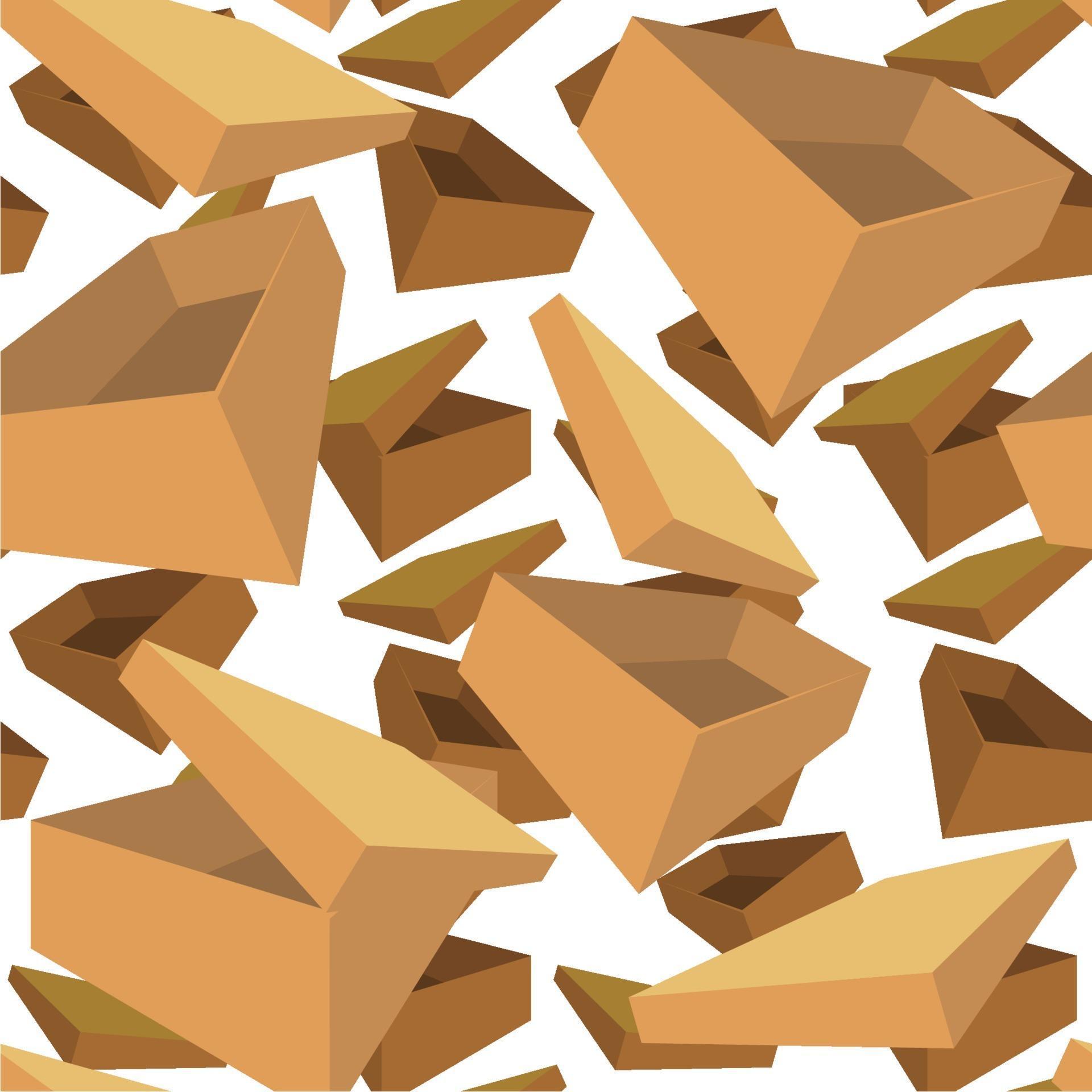 3d perspective repeat object pattern design 2140792 Vector Art at Vecteezy