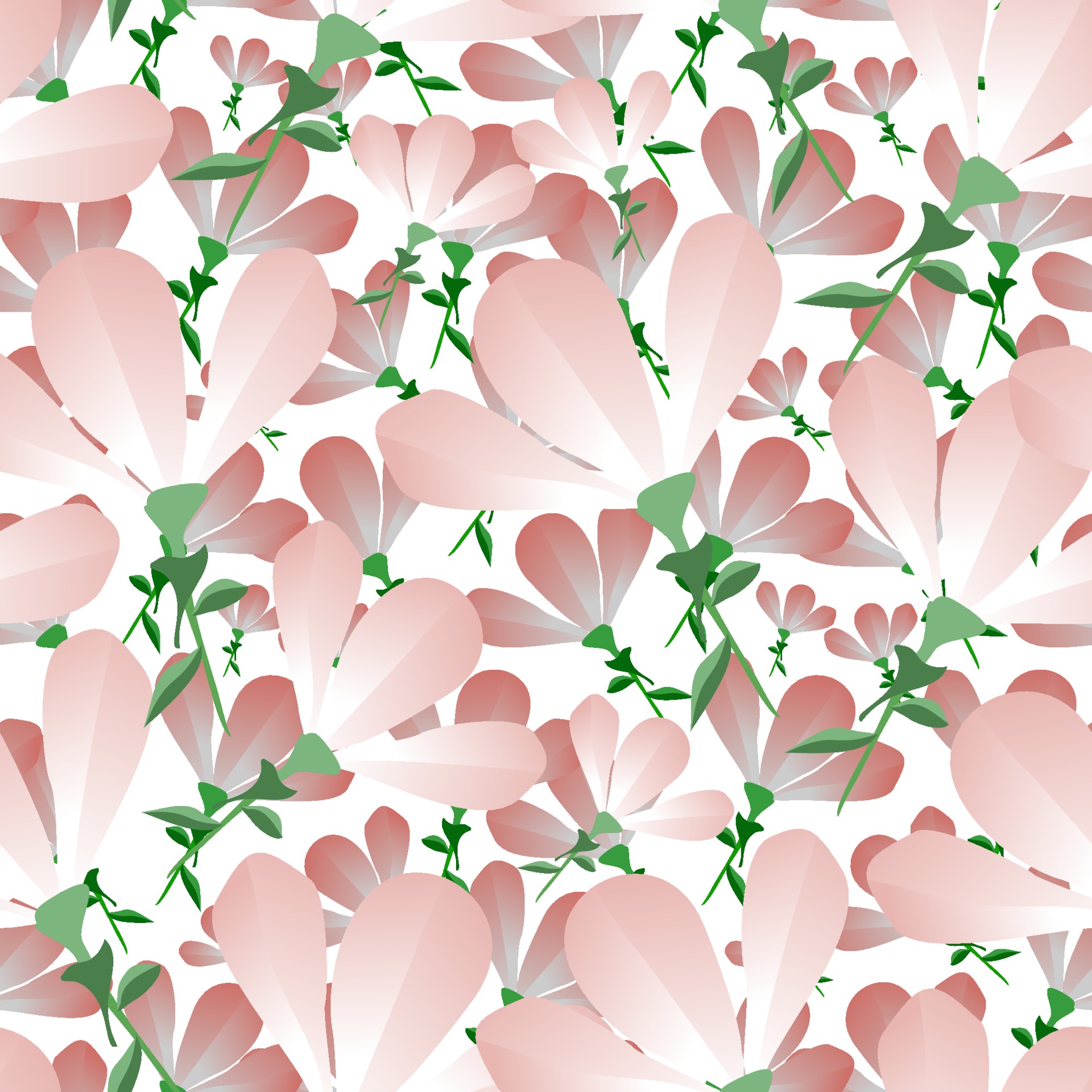 Modern abstract organic floral repeat pattern design 2140808 Vector Art ...