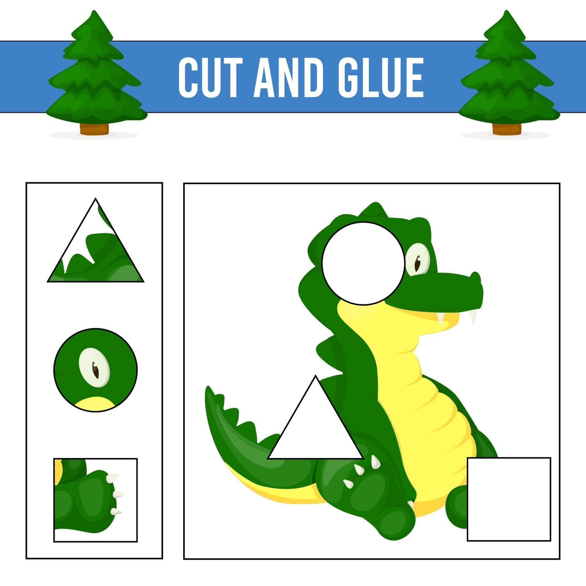Cut and glue worksheet. Game for kids. Education developing worksheet ... Cut and glue worksheet. Game for kids. Education developing worksheet ...