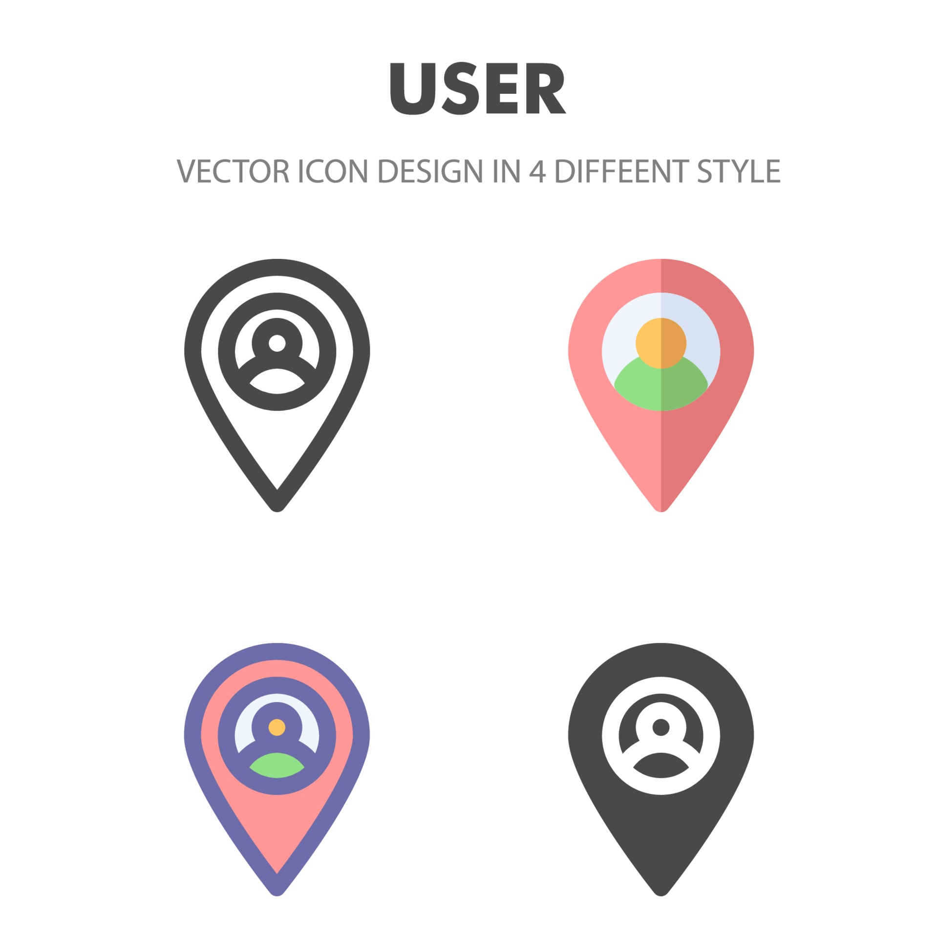 user icon. for your web site design, logo, app, UI. Vector graphics ...