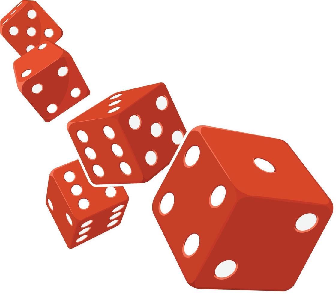 Cartoon Dice Vector Illustration On White Background - vrogue.co Cartoon Dice Vector Illustration On White Background - vrogue.co