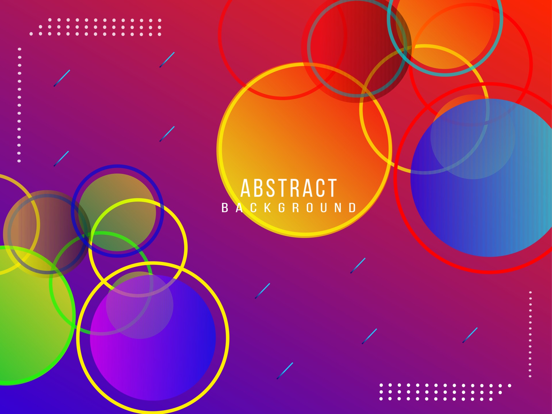 Abstract geometric circular elegant bright pattern design background ...