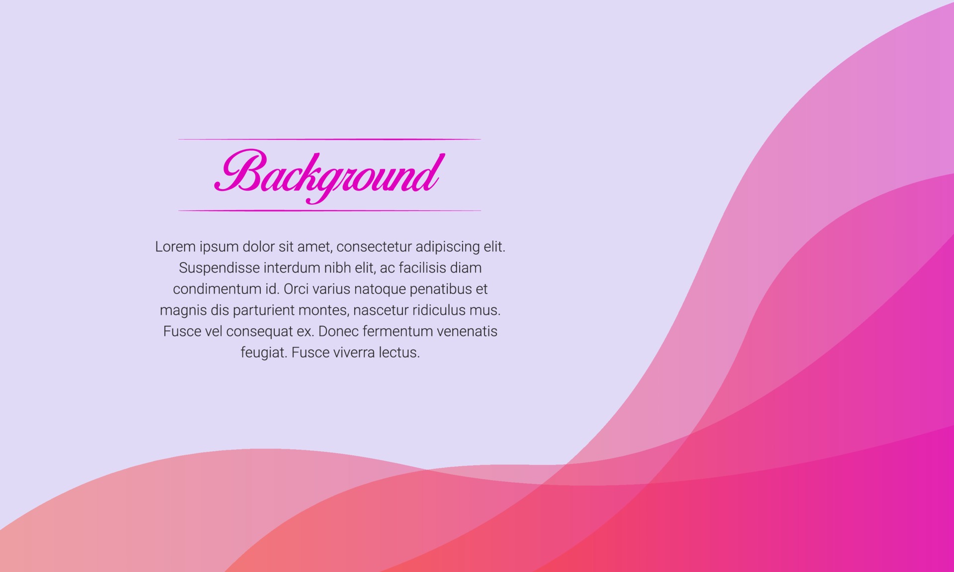 Elegant Pink Wave Presentation Background 2154236 Vector Art at Vecteezy