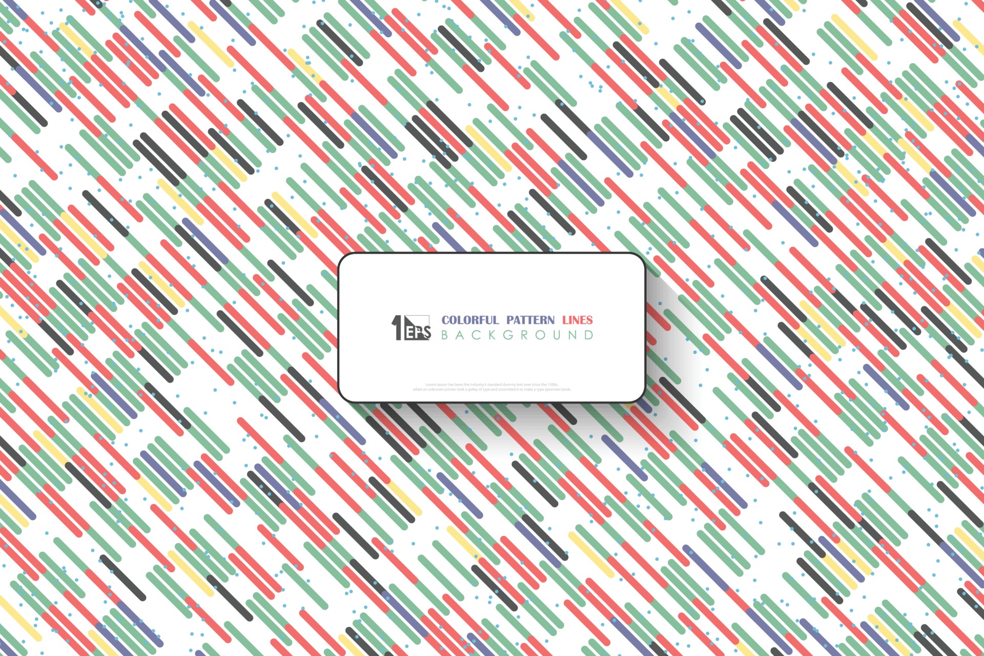 Abstract trendy parallel lines pattern design of minimal artwork ...