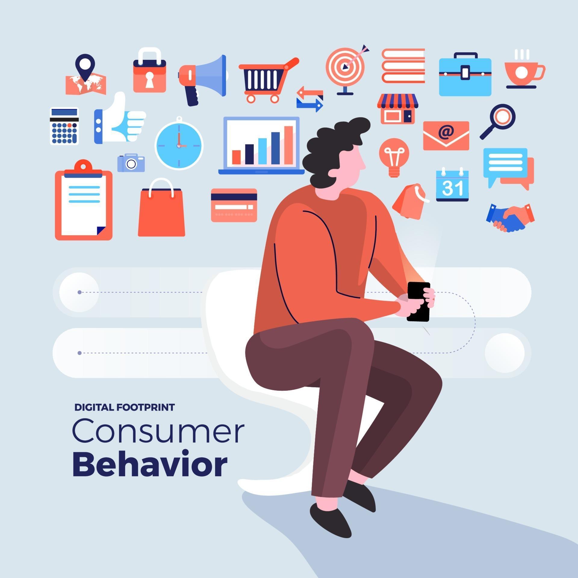 Consumer behavior analysis icons 2161922 Vector Art at Vecteezy Consumer behavior analysis icons 2161922 Vector Art at Vecteezy