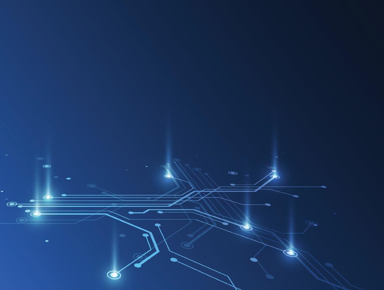 Internet Connection Abstract Sense Of Science And Technology Graphic Design Background Vector