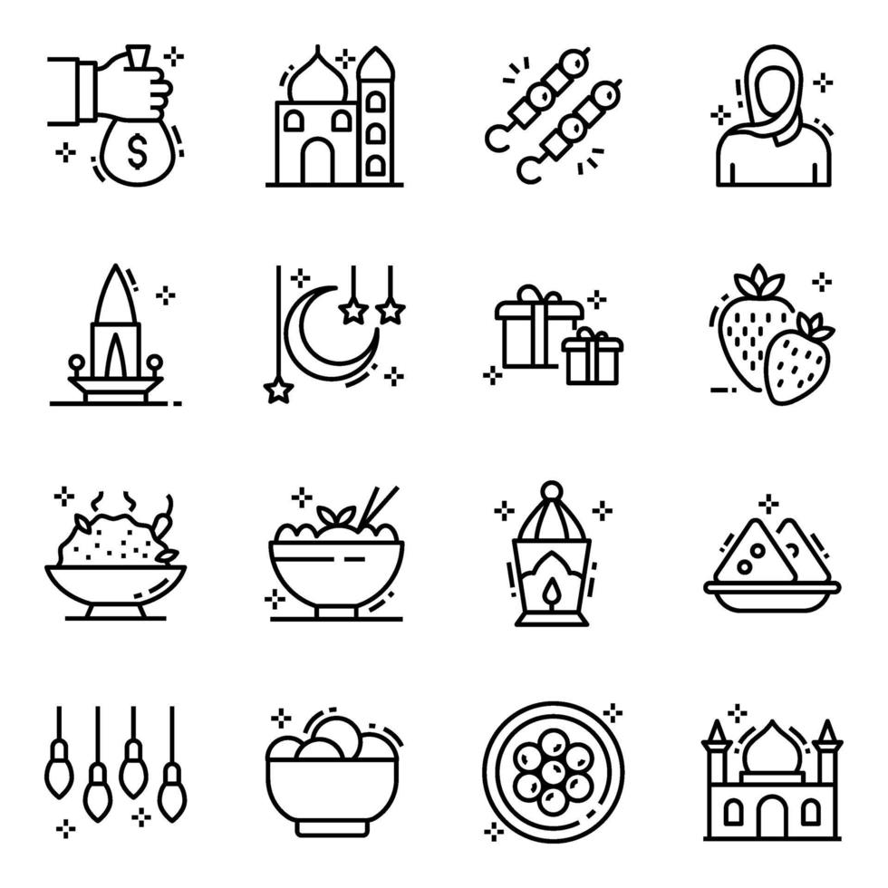 Charity and Food During Ramadan 2163626 Vector Art at Vecteezy