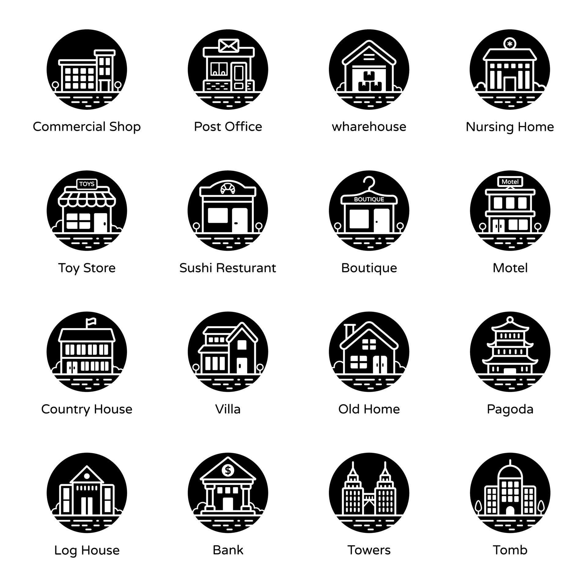 Modern Buildings and Architecture 2164503 Vector Art at Vecteezy