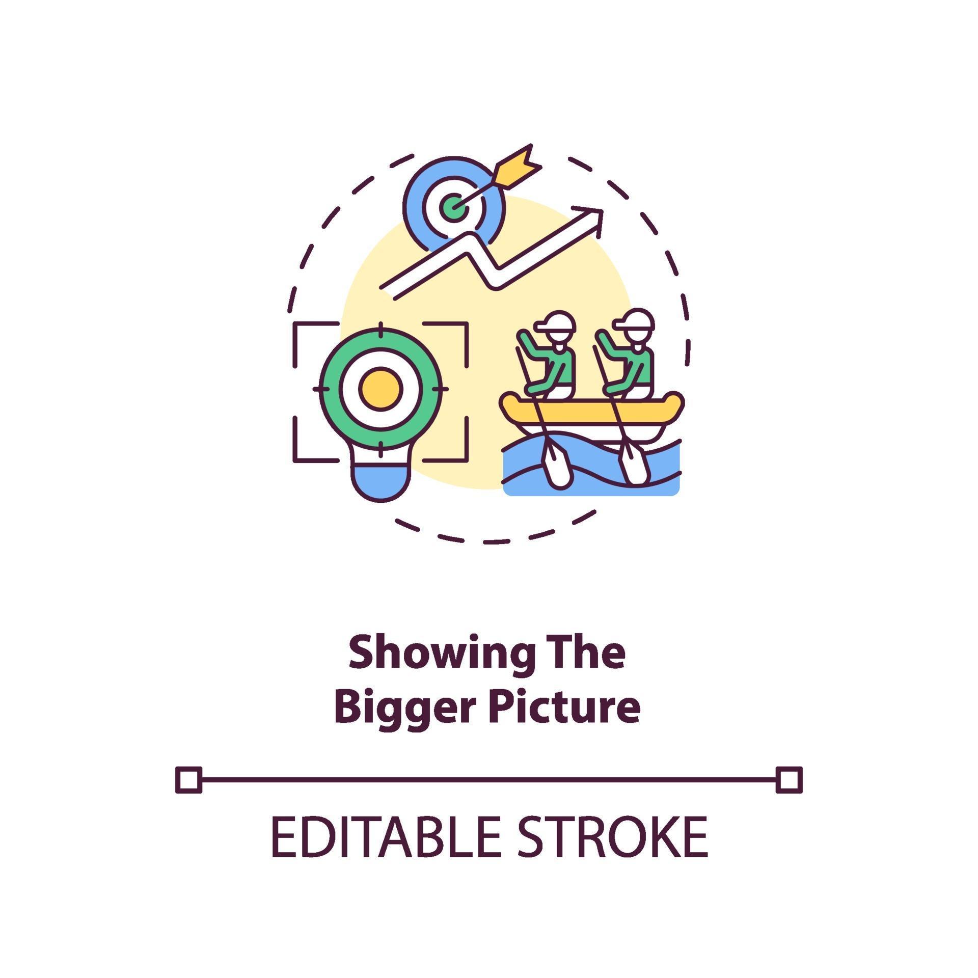 Showing Bigger Picture Concept Icon 2164855 Vector Art At Vecteezy showing-bigger-picture-concept-icon-2164855-vector-art-at-vecteezy
