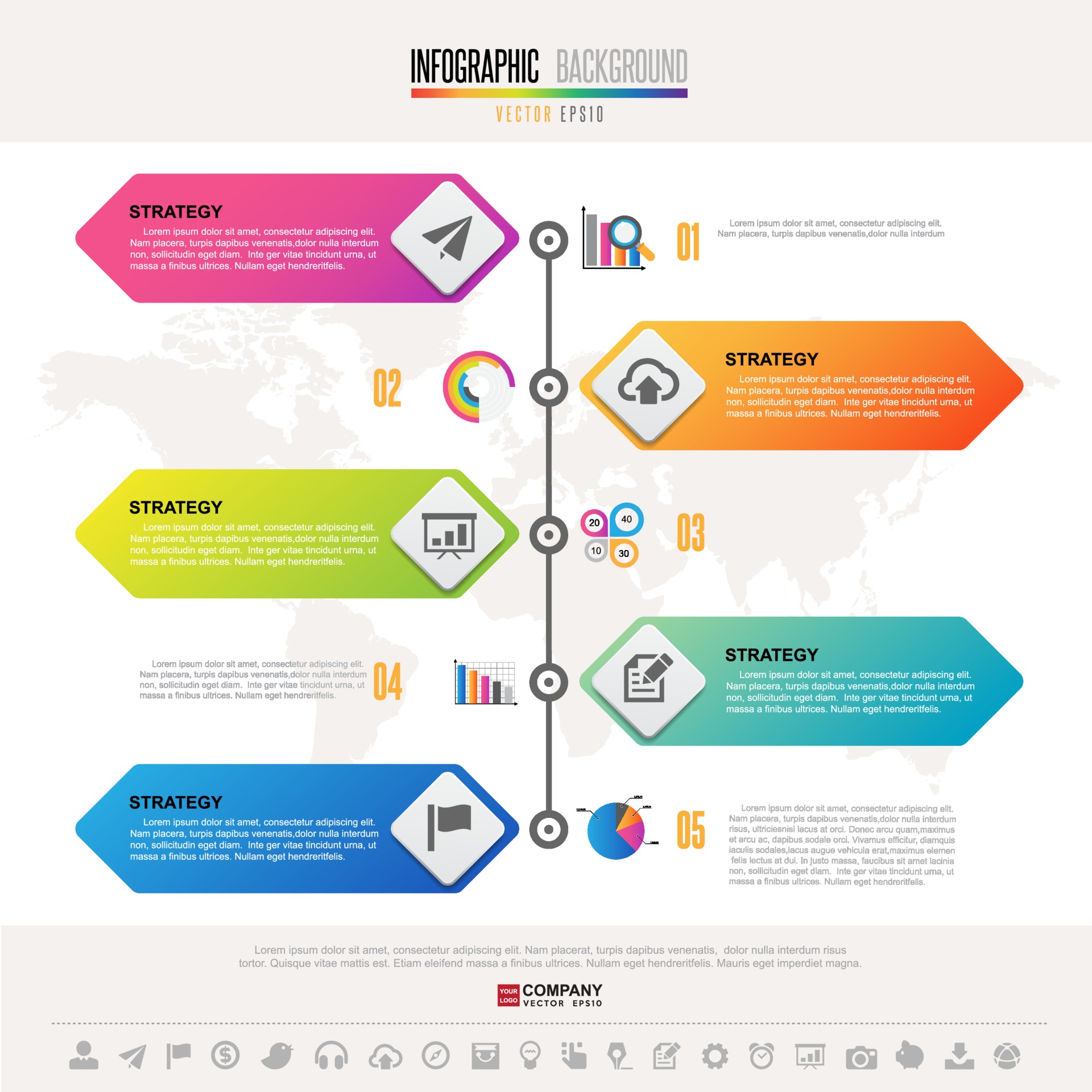 Timeline Infographics Design Template 2167153 Vector Art at Vecteezy