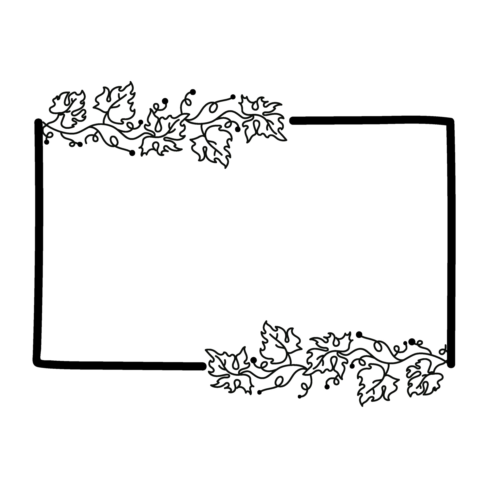 Rectangular Decorative Frame 2168731 Vector Art at Vecteezy