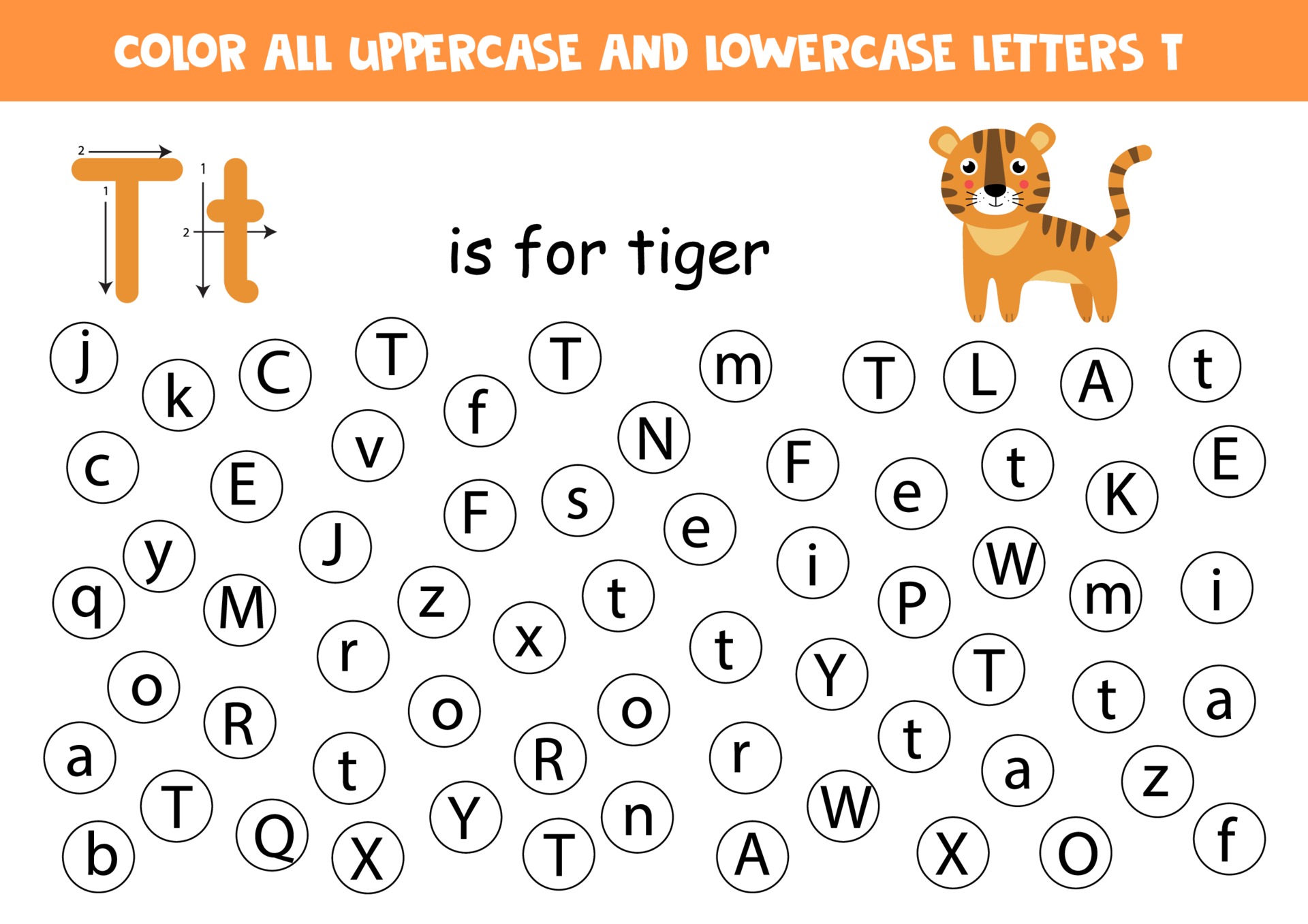 Alphabet Worksheet Find All Letters T Dot Letters 2171028 Vector Art alphabet-worksheet-find-all-letters-t-dot-letters-2171028-vector-art