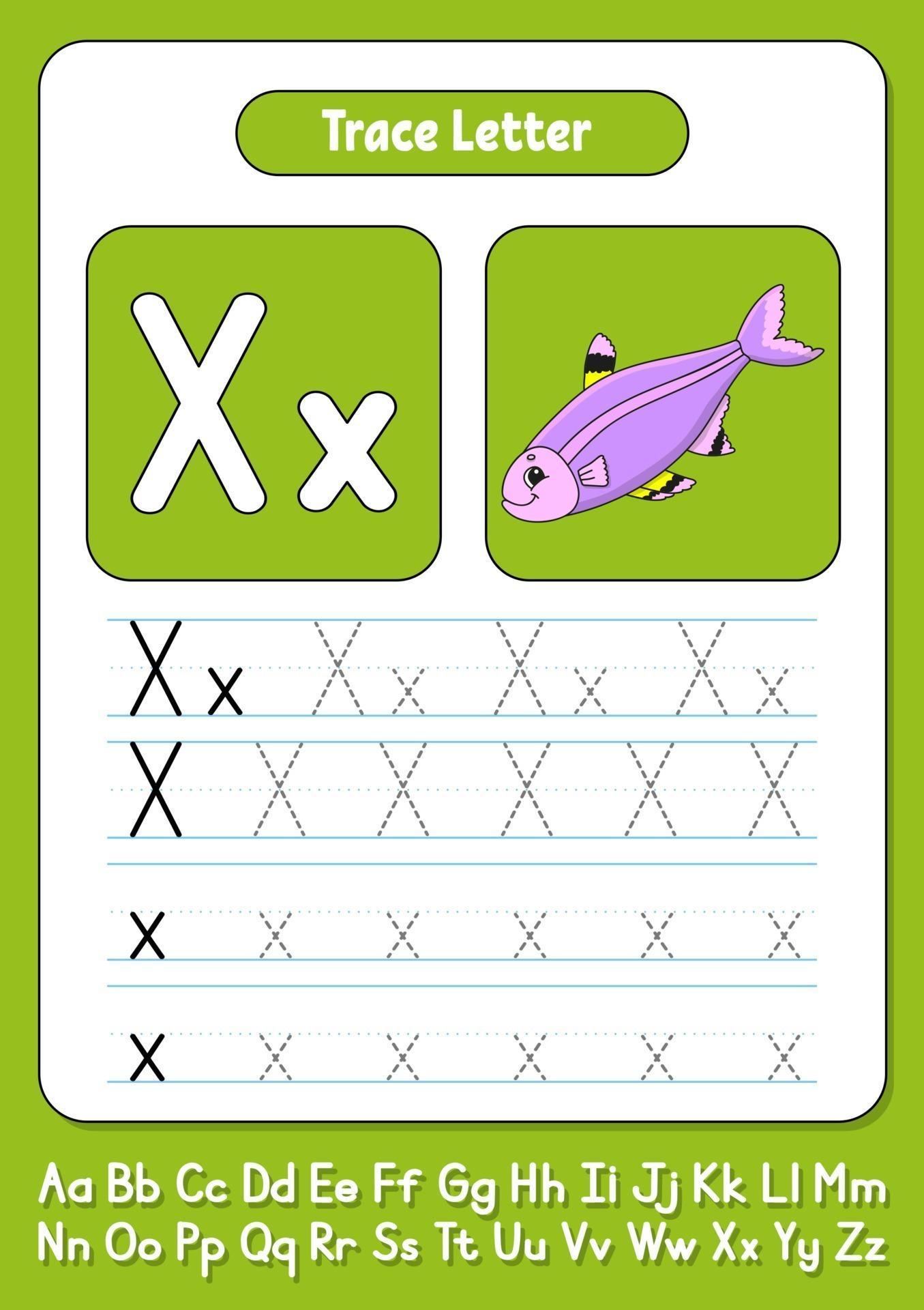 Writing letters X 2171229 Vector Art at Vecteezy