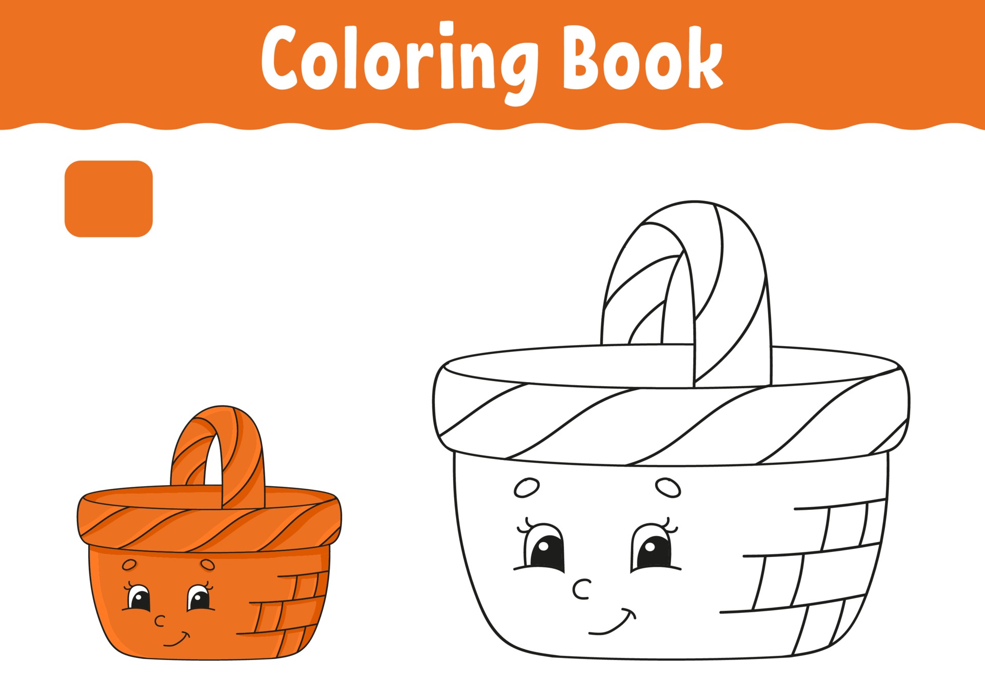 libro para colorear para niños 2171241 Vector en Vecteezy