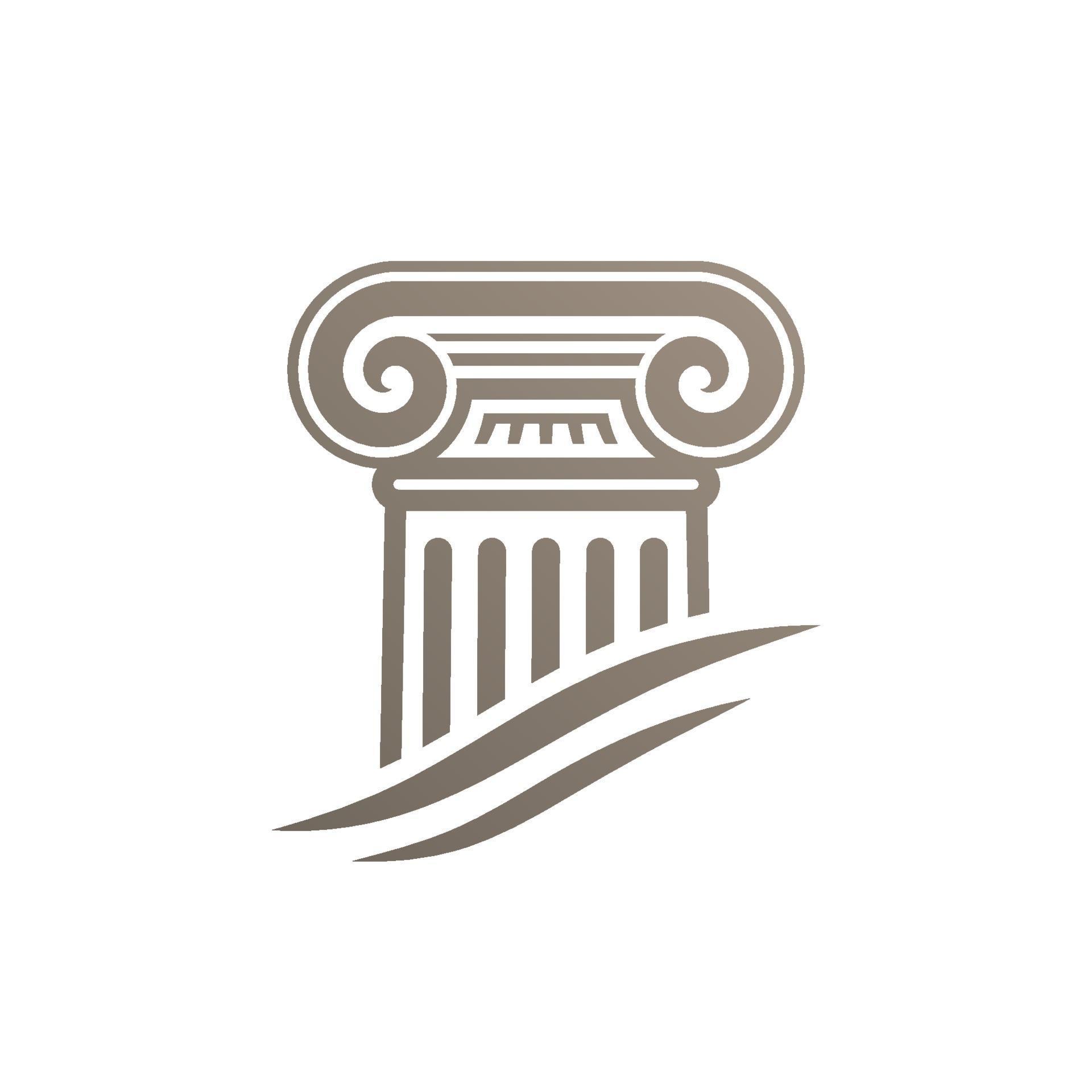 Stylized ionic column icon. Design. 2172427 Vector Art at Vecteezy Stylized ionic column icon. Design. 2172427 Vector Art at Vecteezy