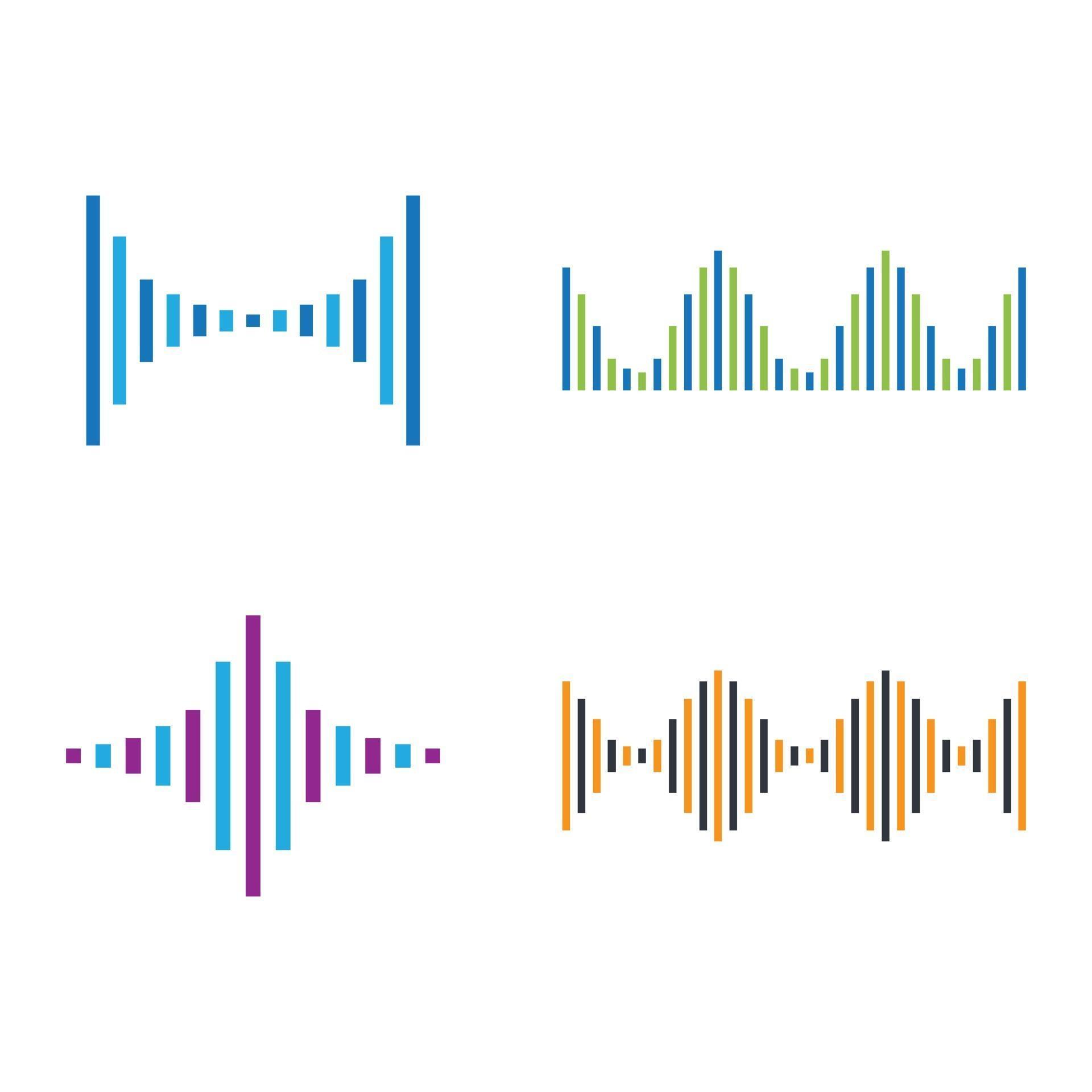Sound wave images set 2173289 Vector Art at Vecteezy