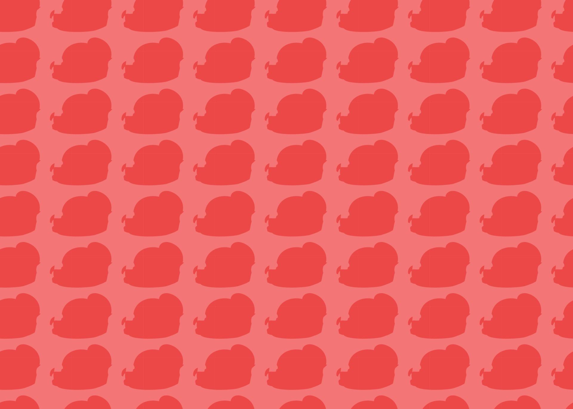 Vector texture background, seamless pattern. Hand drawn, red colors ...