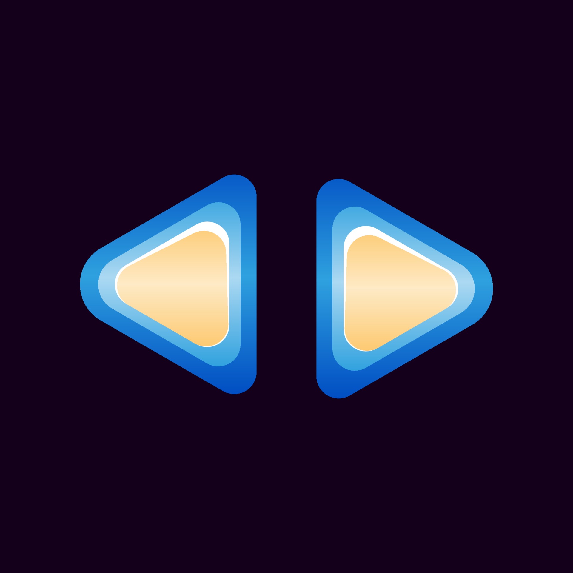 Set Of Fantasy Game Ui Glossy Button Arrow Set For Gui Asset Elements
