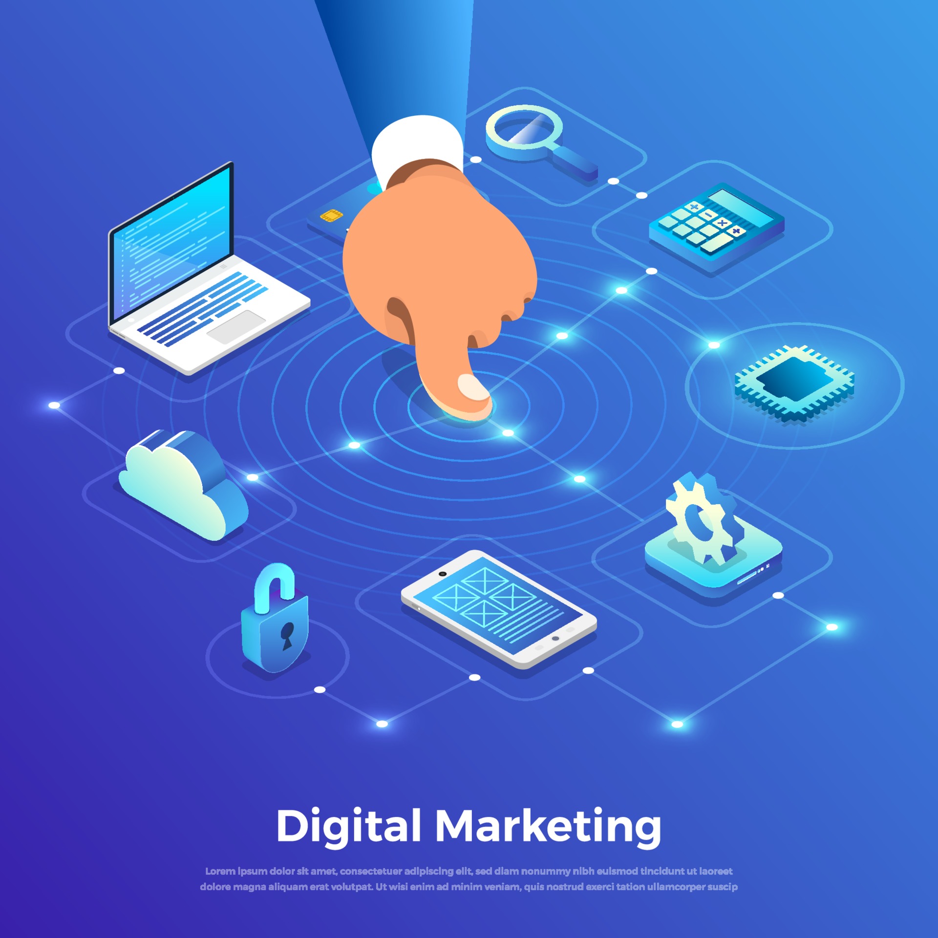 Isometric Digital Marketing 2179115 Vector Art at Vecteezy Isometric Digital Marketing 2179115 Vector Art at Vecteezy