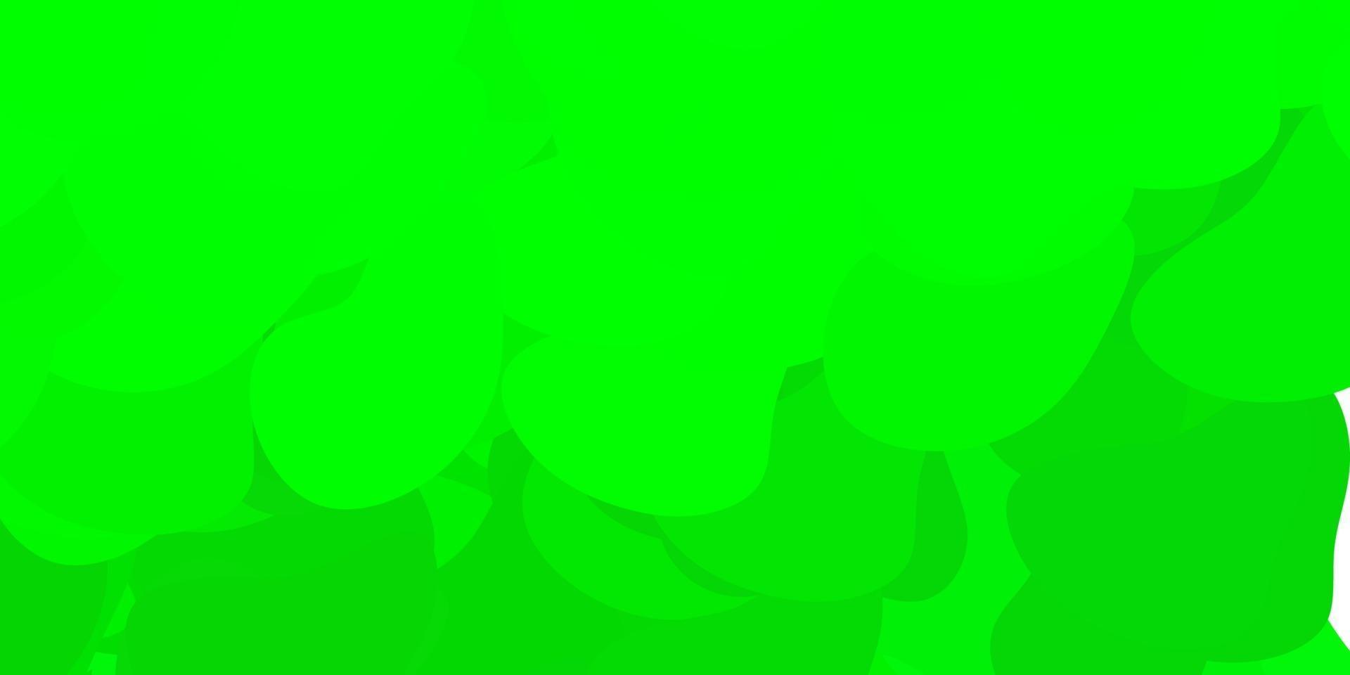 Dark Green Vector Background With Random Forms 2179458 Vector Art At