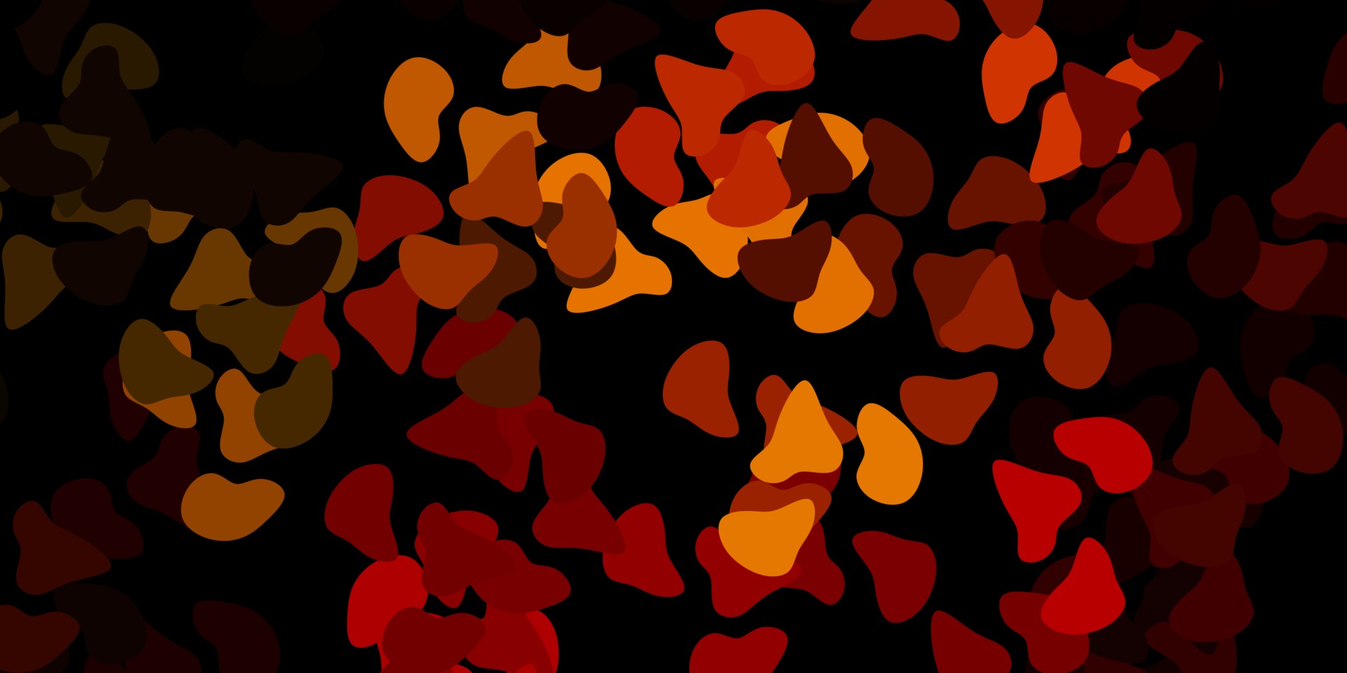 Dark Orange Vector Background With Random Forms 2179680 Vector Art At