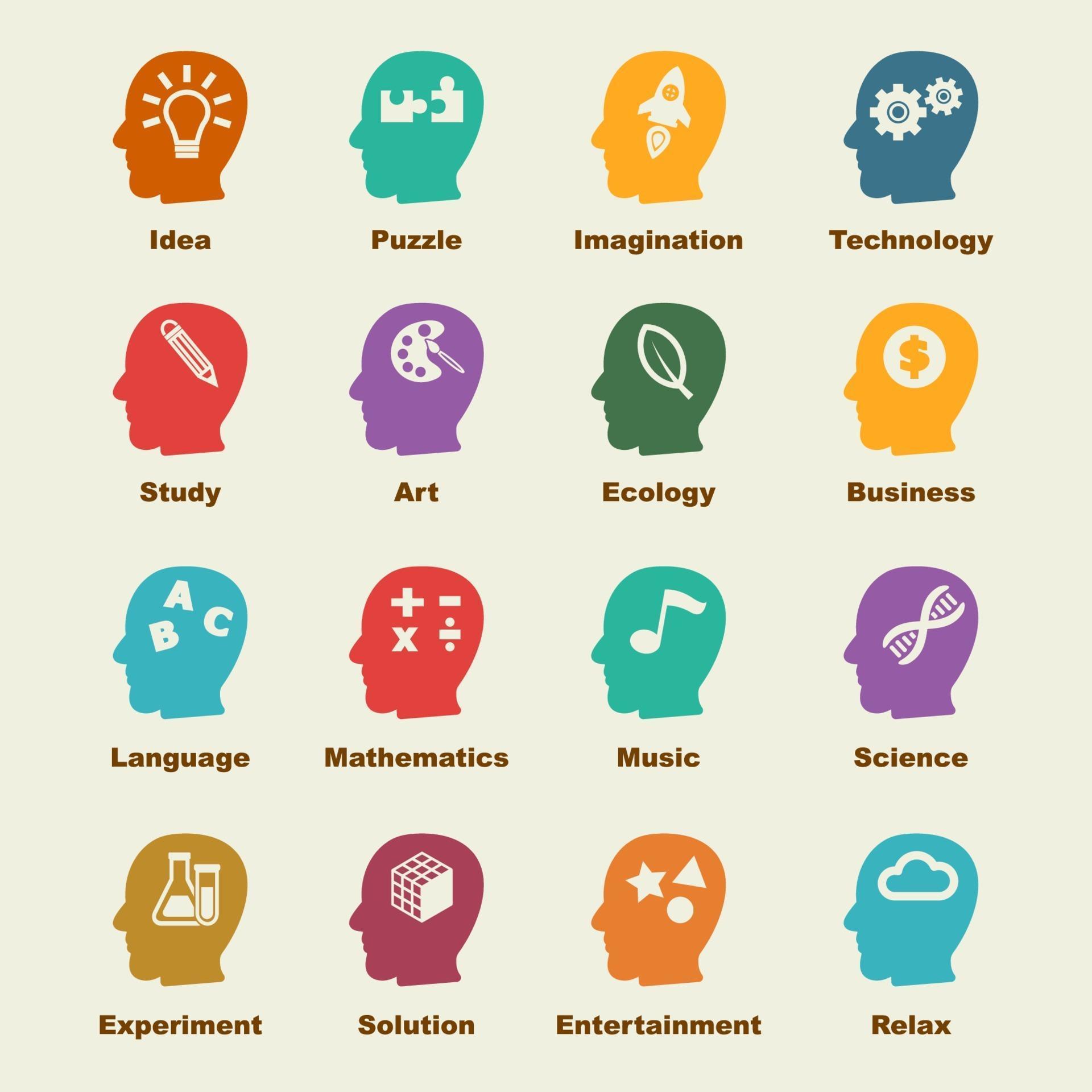 creativity vector elements 2180813 Vector Art at Vecteezy