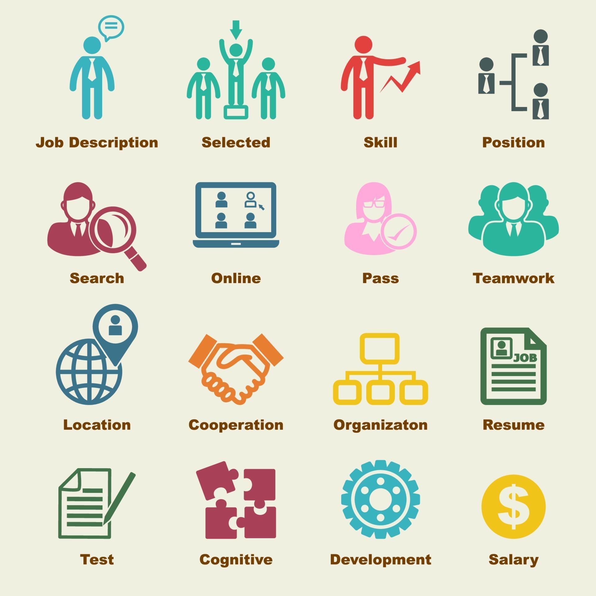 human resources elements 2180890 Vector Art at Vecteezy