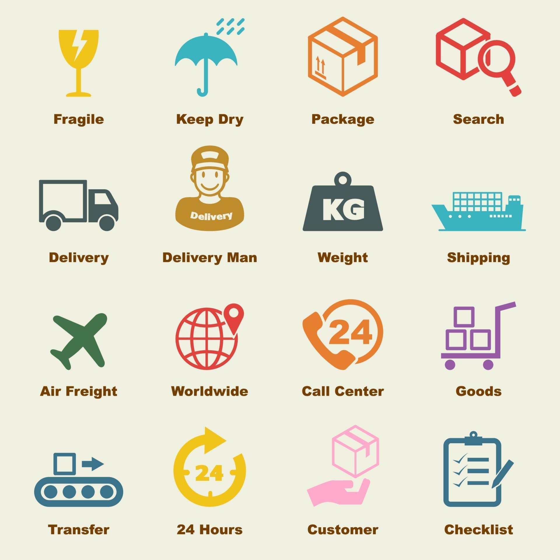 logistic vector elements 2181030 Vector Art at Vecteezy