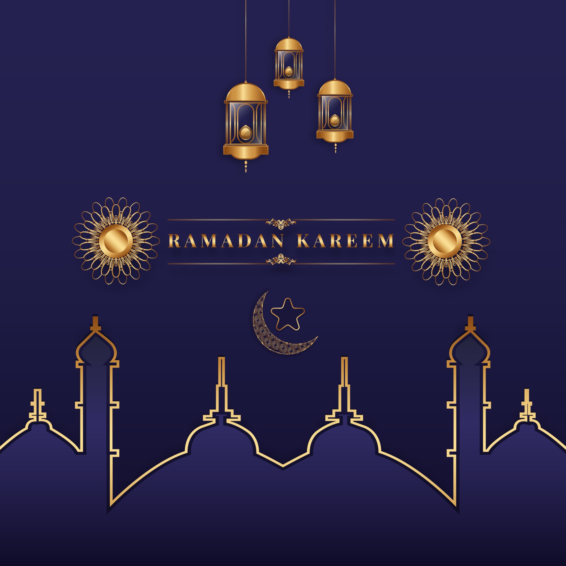 ramadan design illustration 2184617 Vector Art at Vecteezy