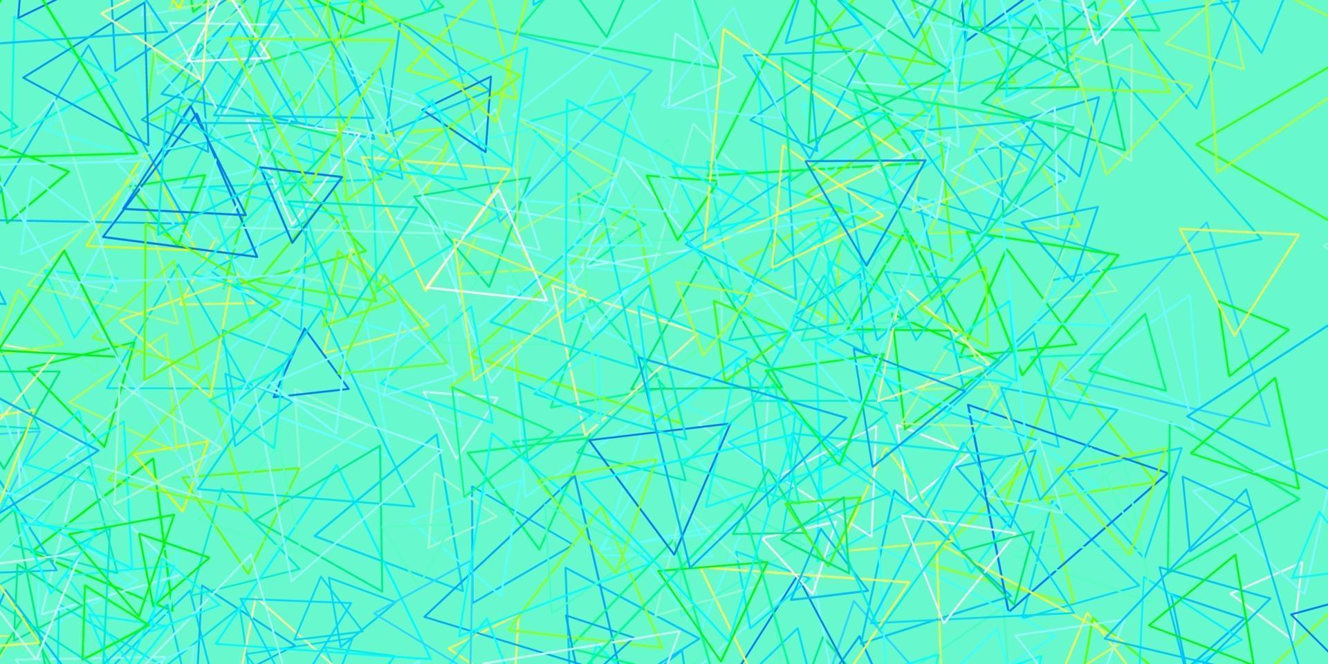 Light Blue Green Vector Layout With Triangle Forms 2194243 Vector Art