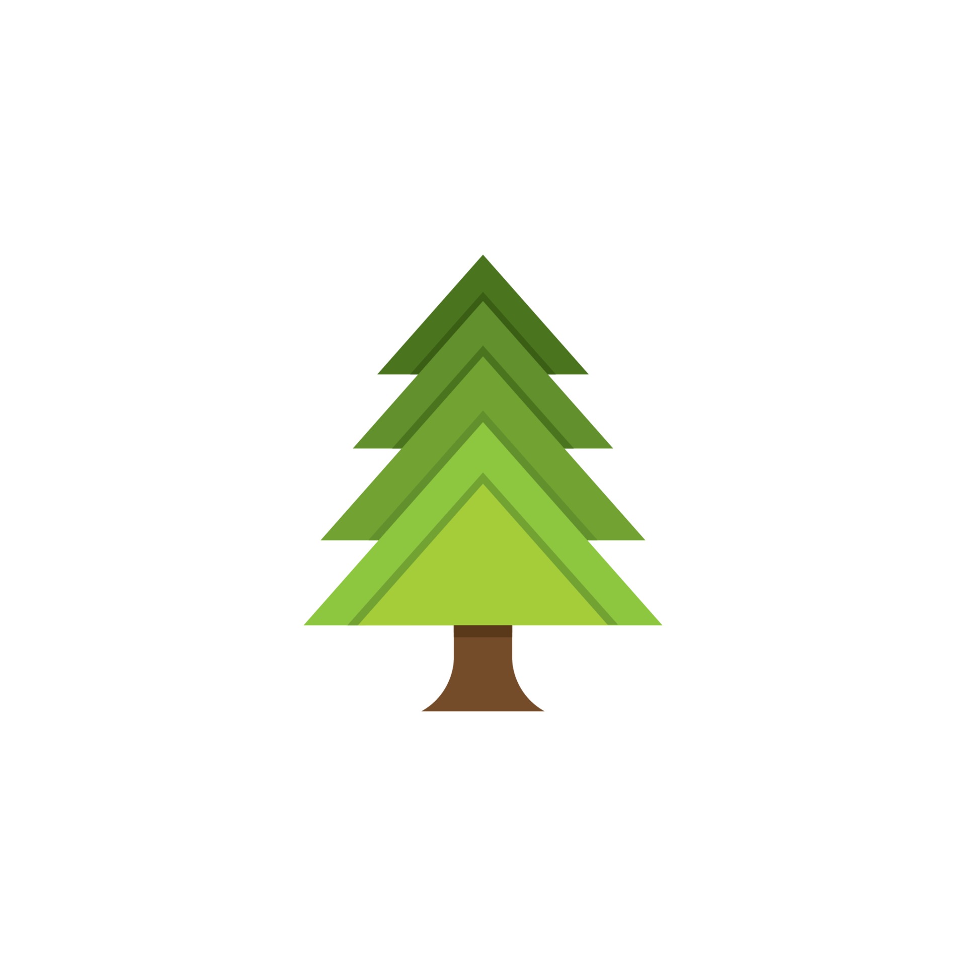 pine tree icon, vector illustration 2194667 Vector Art at Vecteezy