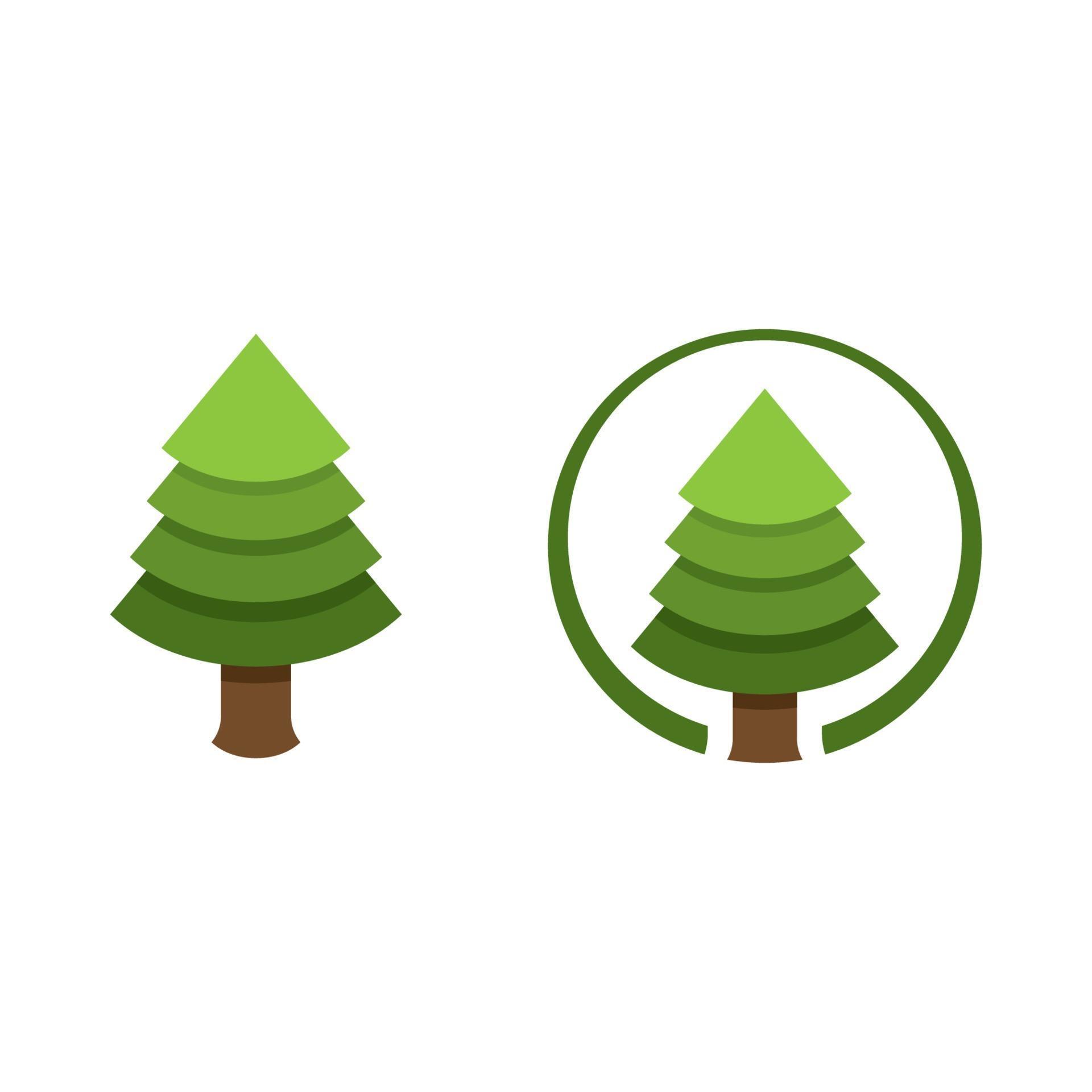pine tree icon, vector illustration 2194915 Vector Art at Vecteezy