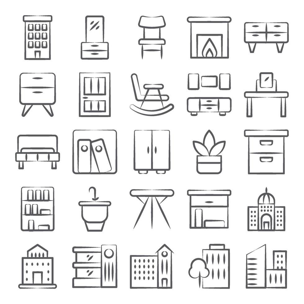 Modern Buildings Decorative Interiors 2200511 Vector Art at Vecteezy