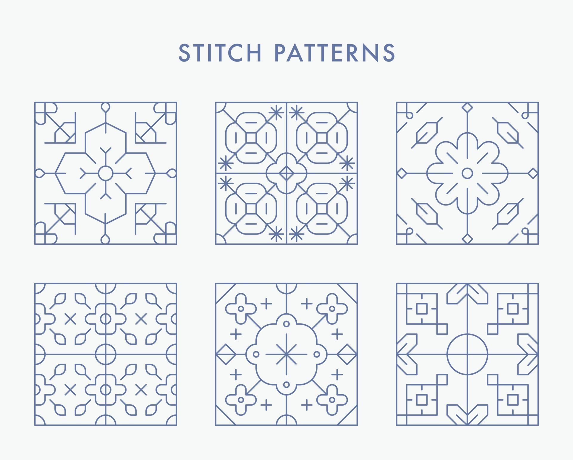 Beautiful tile pattern. Simple pattern design template. 2203749 Vector ...