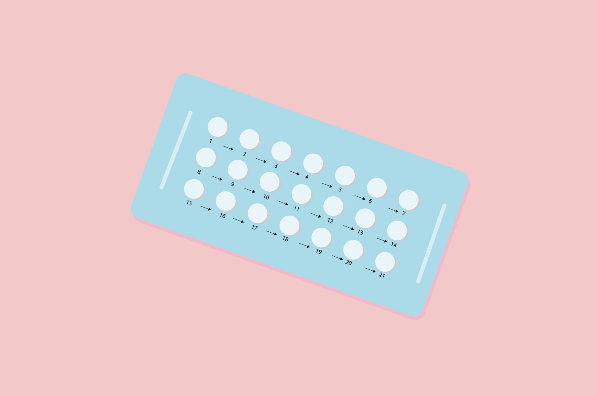 Vector Illustration Of Birth Control Pills 2204099 Vector Art At Vecteezy