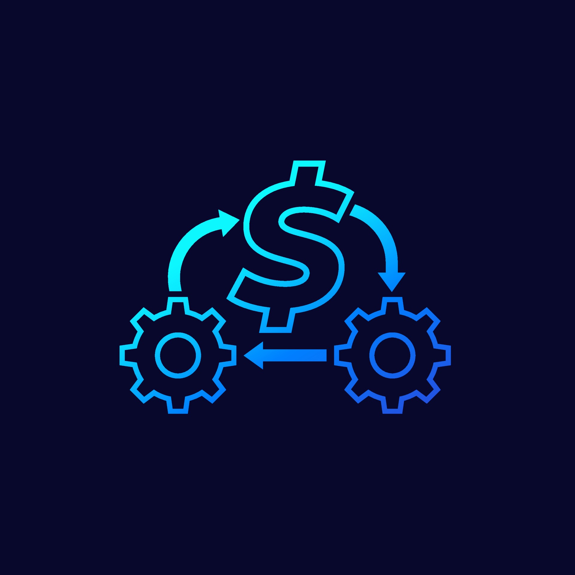 Cost Optimization Or Expenses Reduction Icon 2204487 Vector Art At Vecteezy